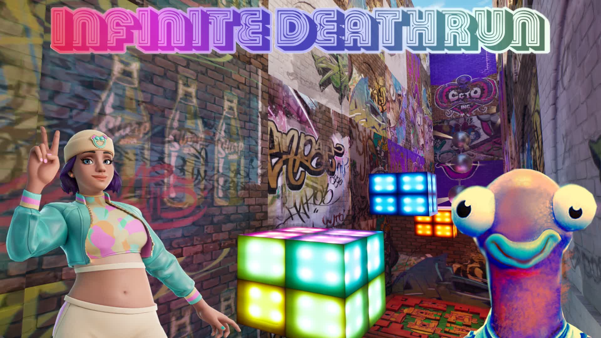 Infinite Deathrun [ itsbwokenfig ] – Fortnite Creative Map Code