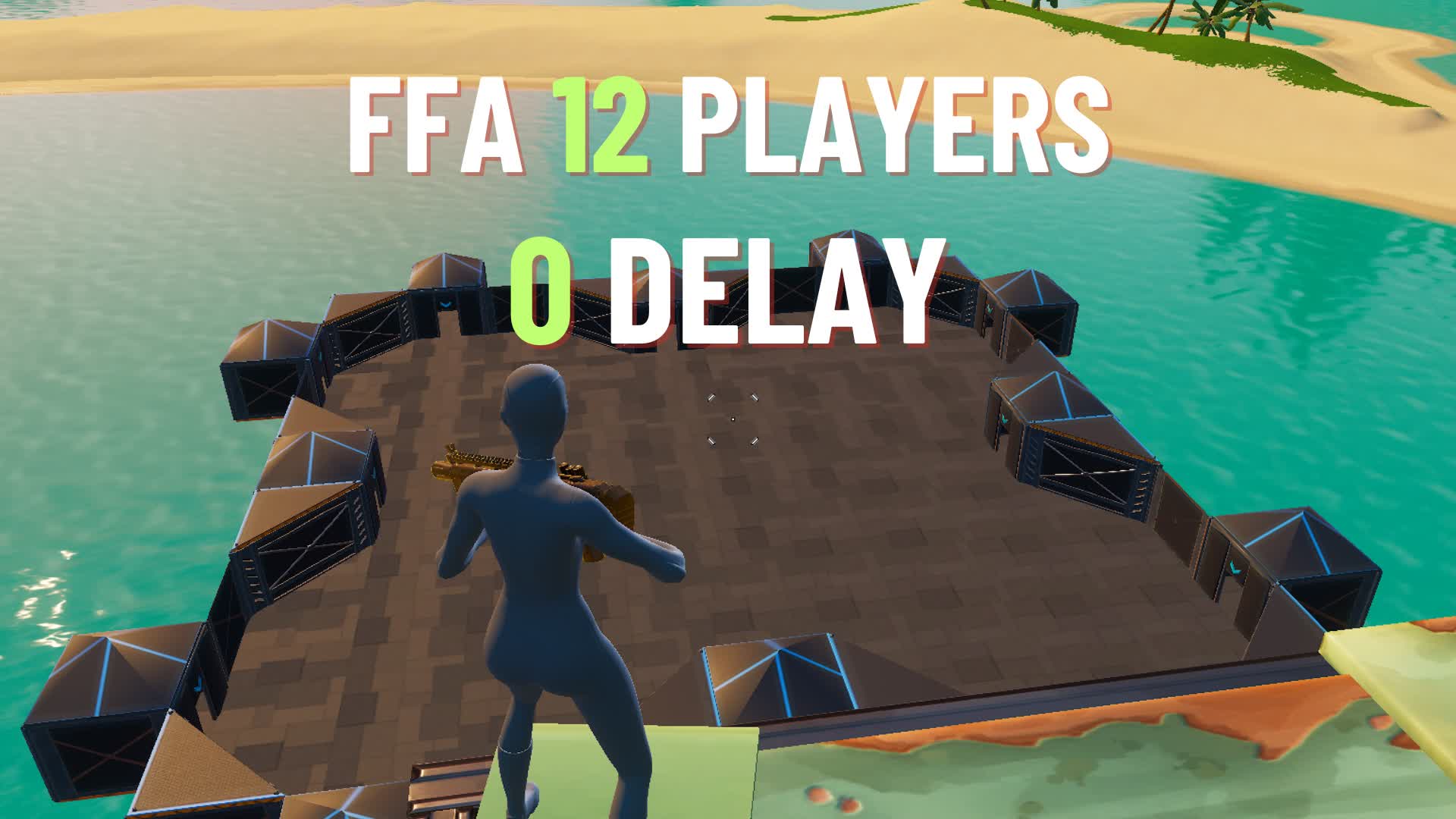 FFA 0 DELAY / 12 PLAYERS 🎯 [ tonio7 ] – Fortnite Creative Map Code