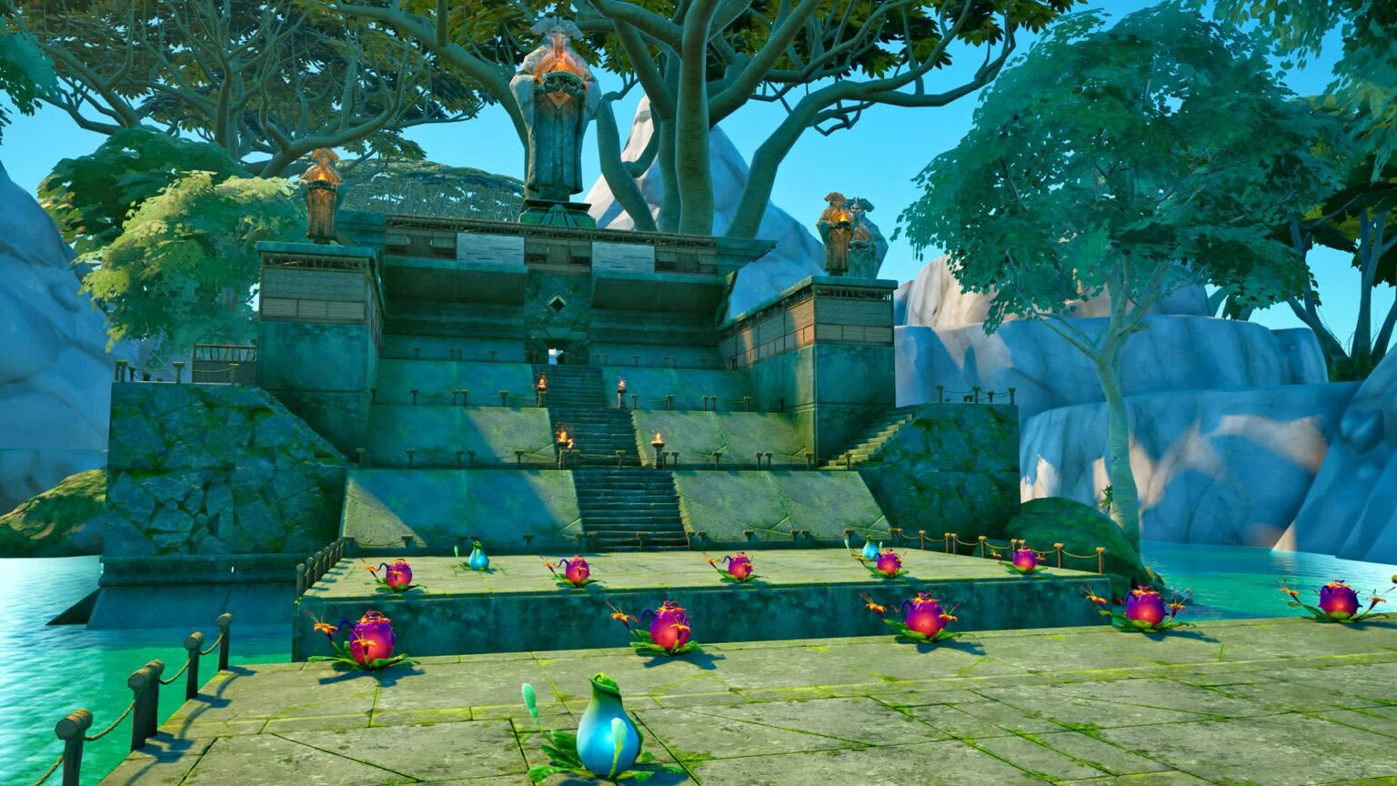 🪷JUNGLE BOMB DODGEBALL🪷 [ Smurff ] – Fortnite Creative Map Code