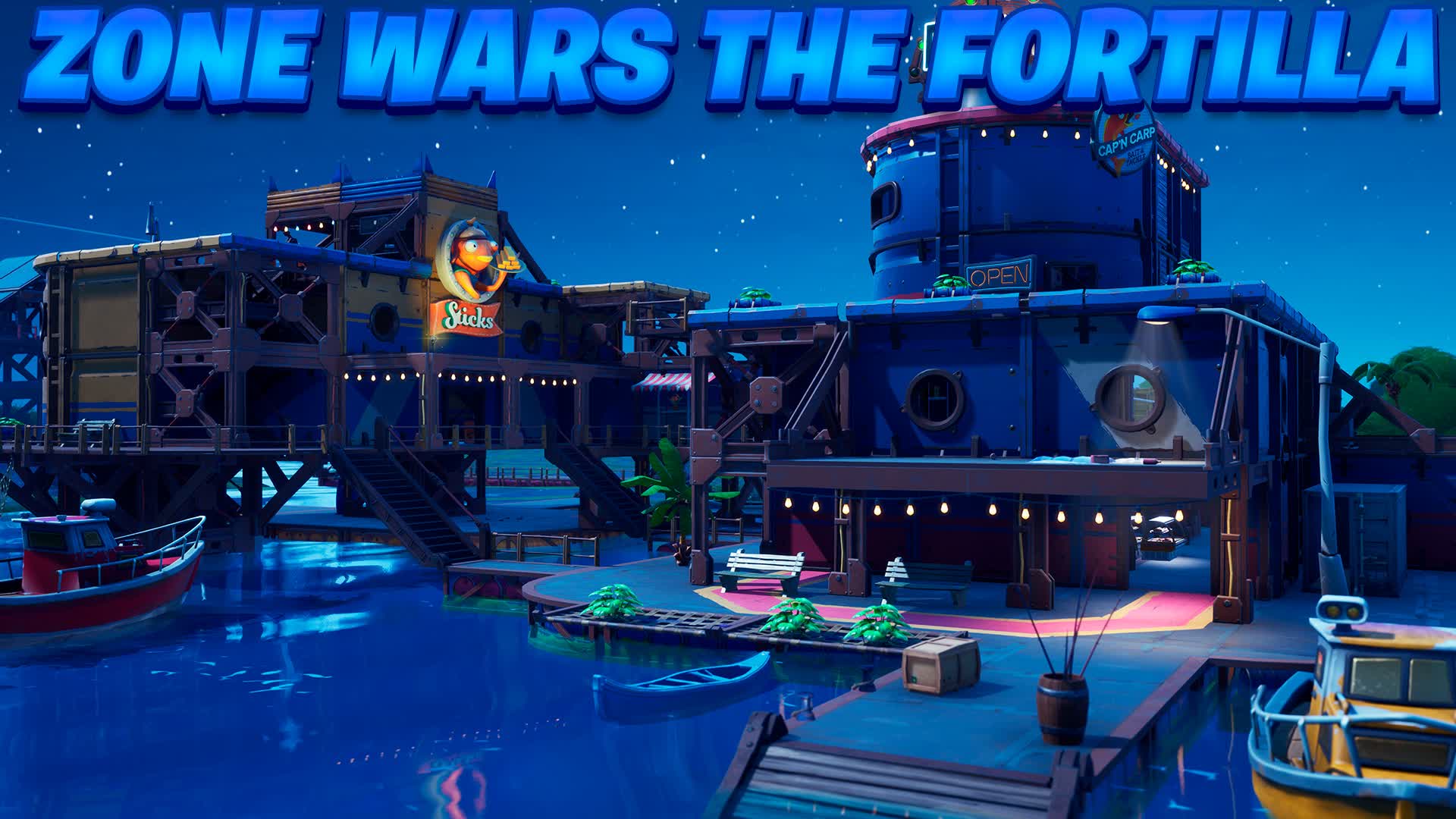 ZONE WARS THE FORTILLA (FORTILHA) [ steinerfn ] – Fortnite Creative Map Code