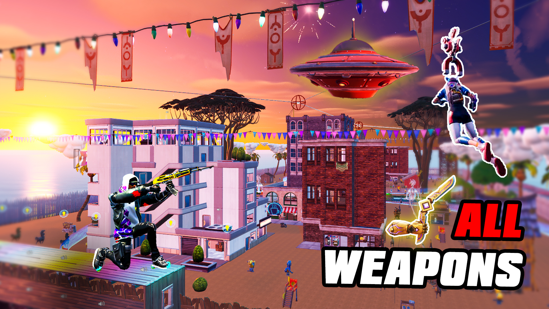 LLAMA PARK WAR [ slowdown ] – Fortnite Creative Map Code