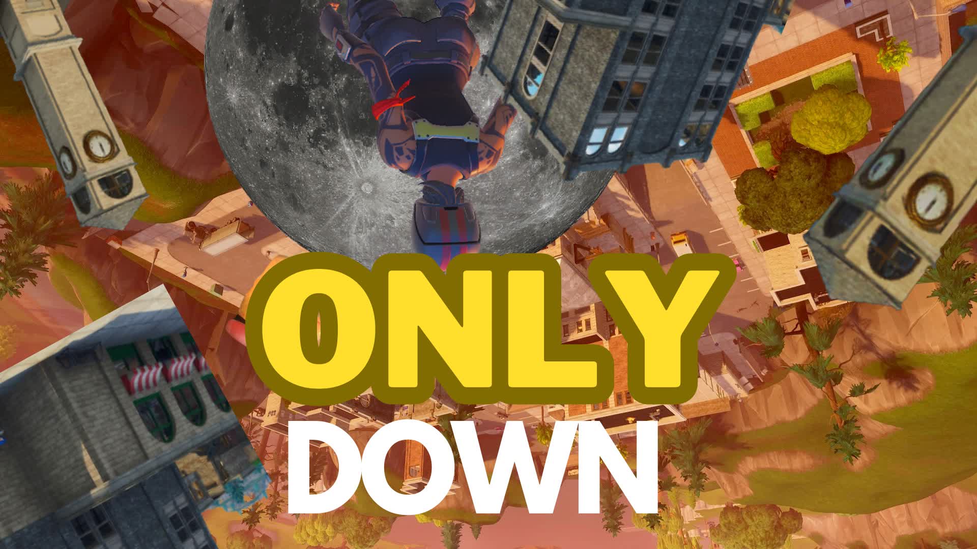 Only Down 👇Tilted Towers [ flowzz ] – Fortnite Creative Map Code
