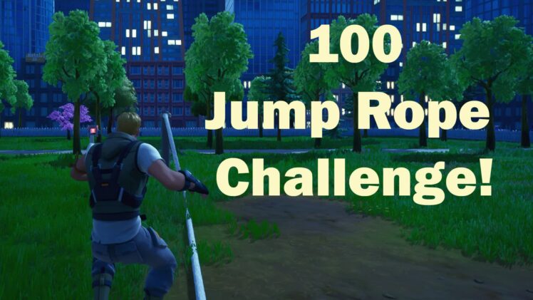 100 Jump Rope Challenge! [ space_pigs ] – Fortnite Creative Map Code