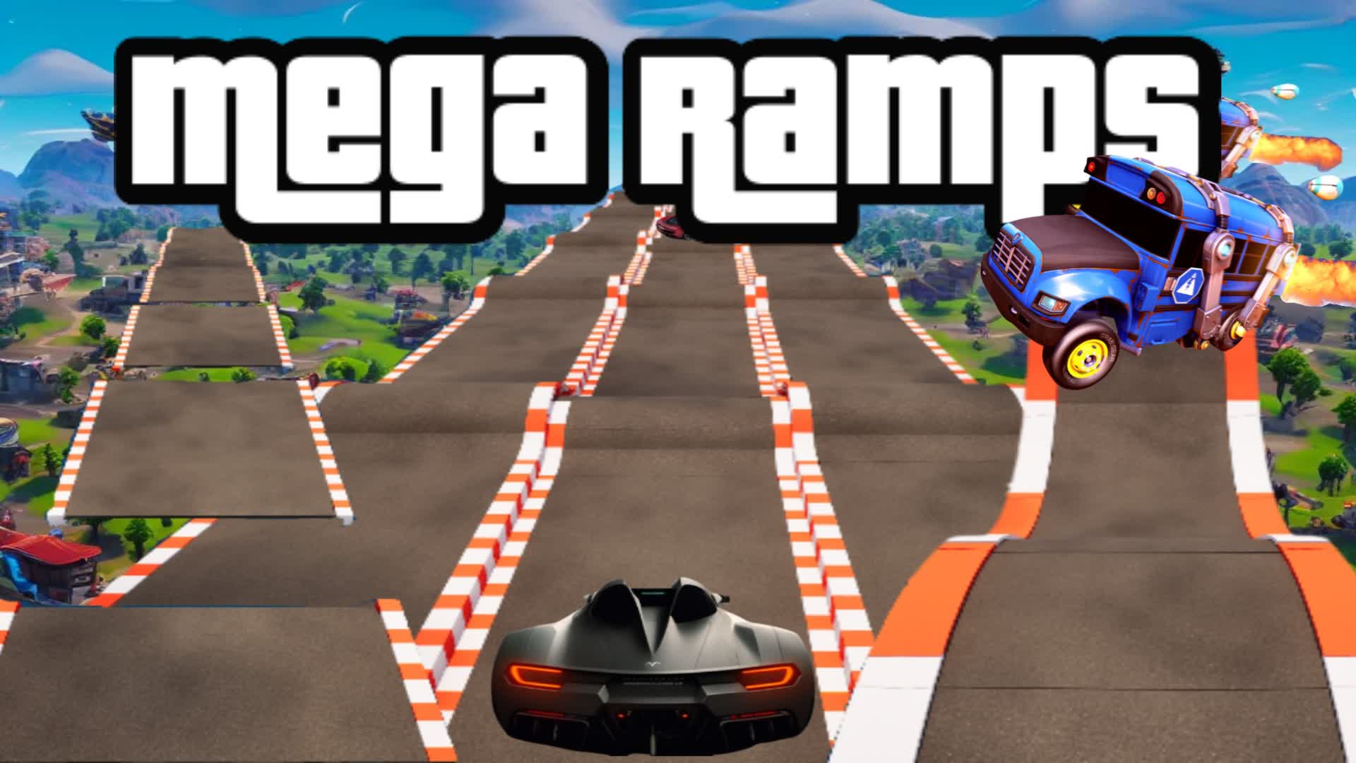 Mega ramps [ luji ] – Fortnite Creative Map Code