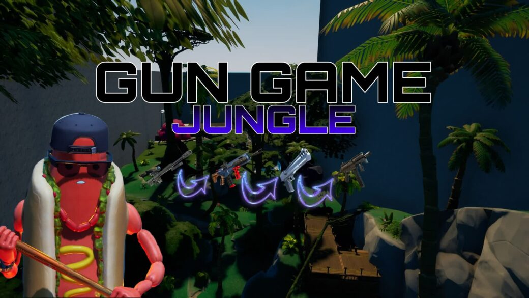 GUN GAME dans la jungle [ knaki ] – Fortnite Creative Map Code