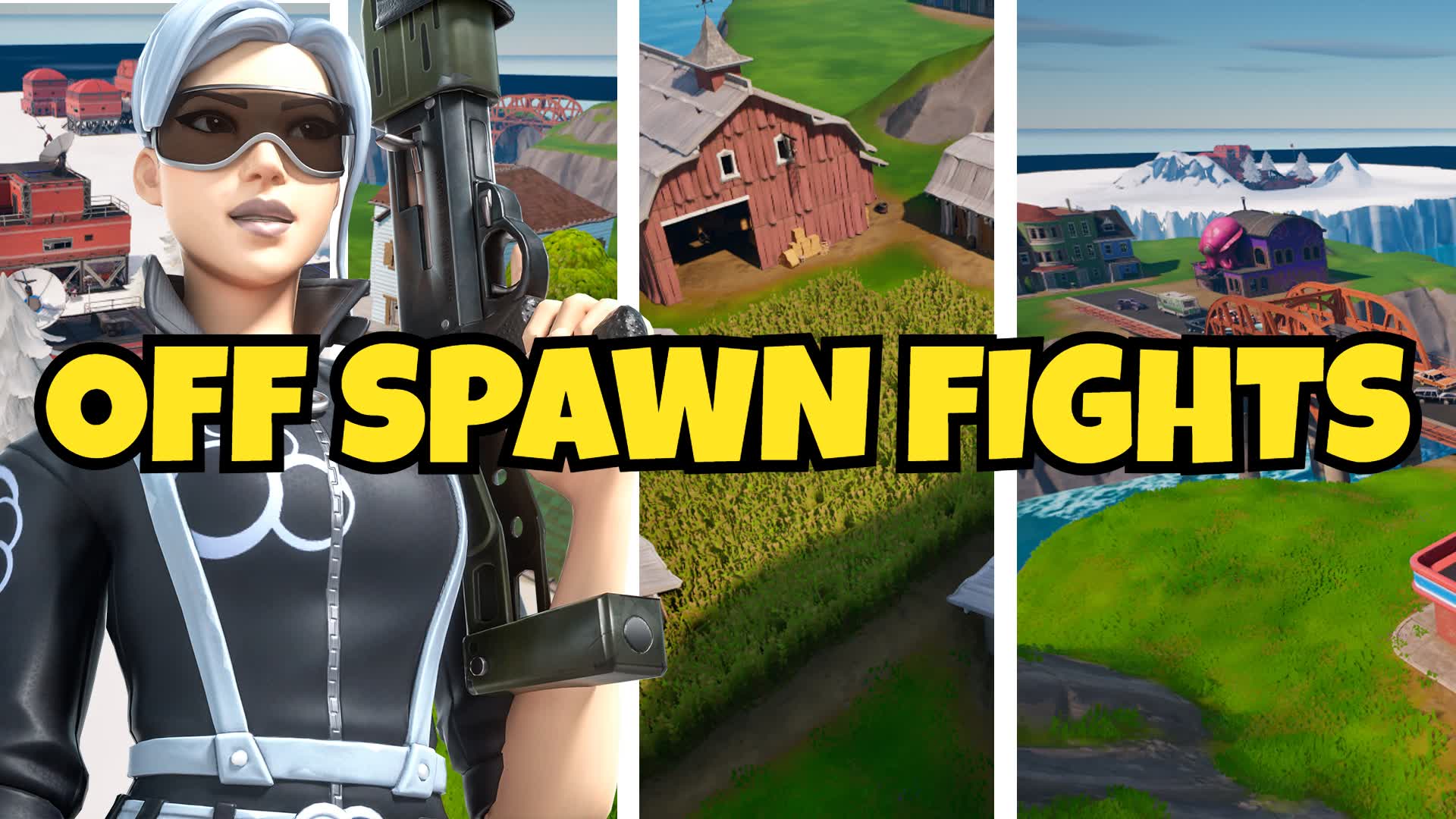 OFF SPAWN FIGHTS [1V1-4V4]👥 [ itzsoco ] – Fortnite Creative Map Code