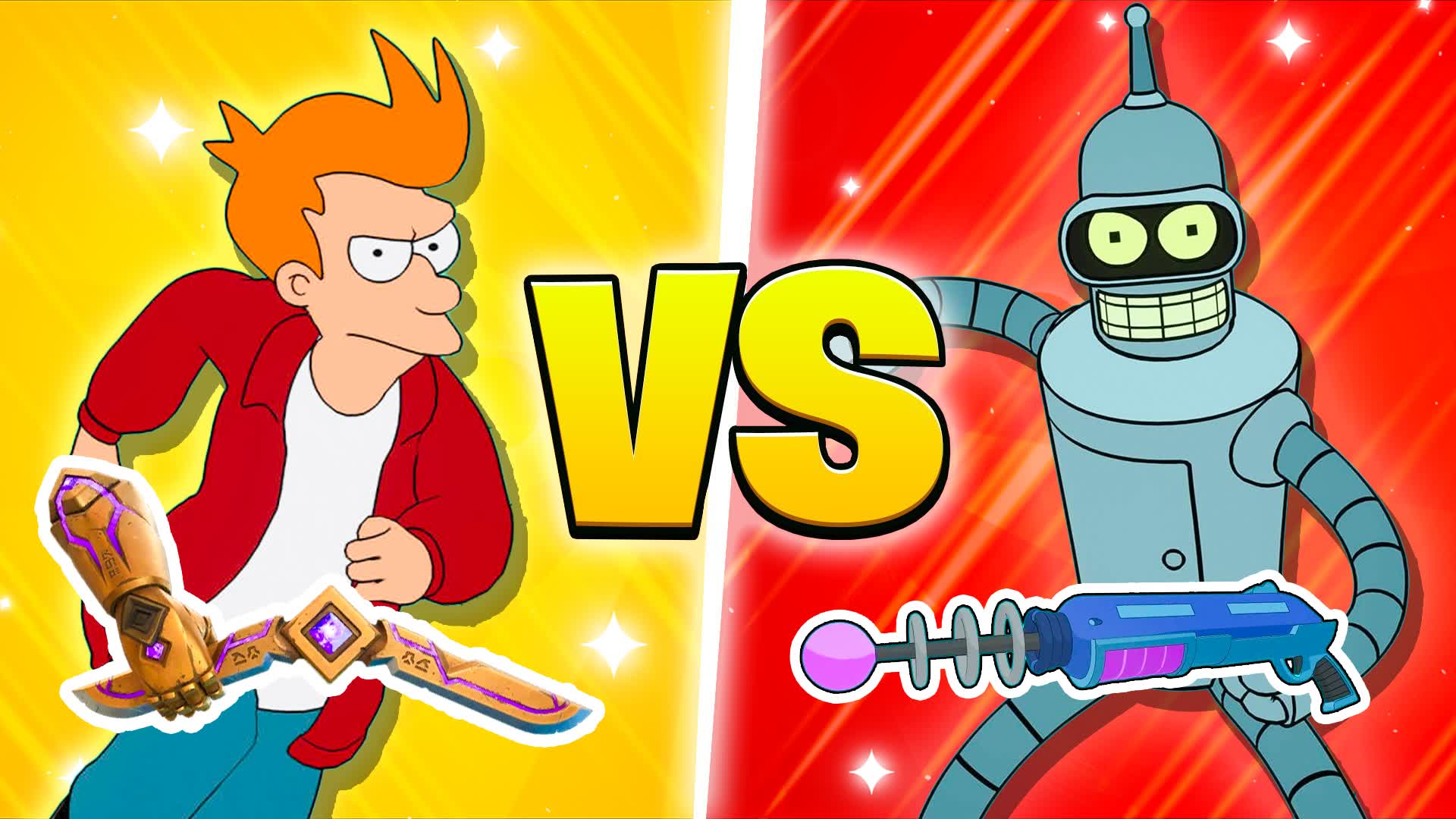 🤖 BENDER VS FRY 👨‍🦰 [ pets ] – Fortnite Creative Map Code
