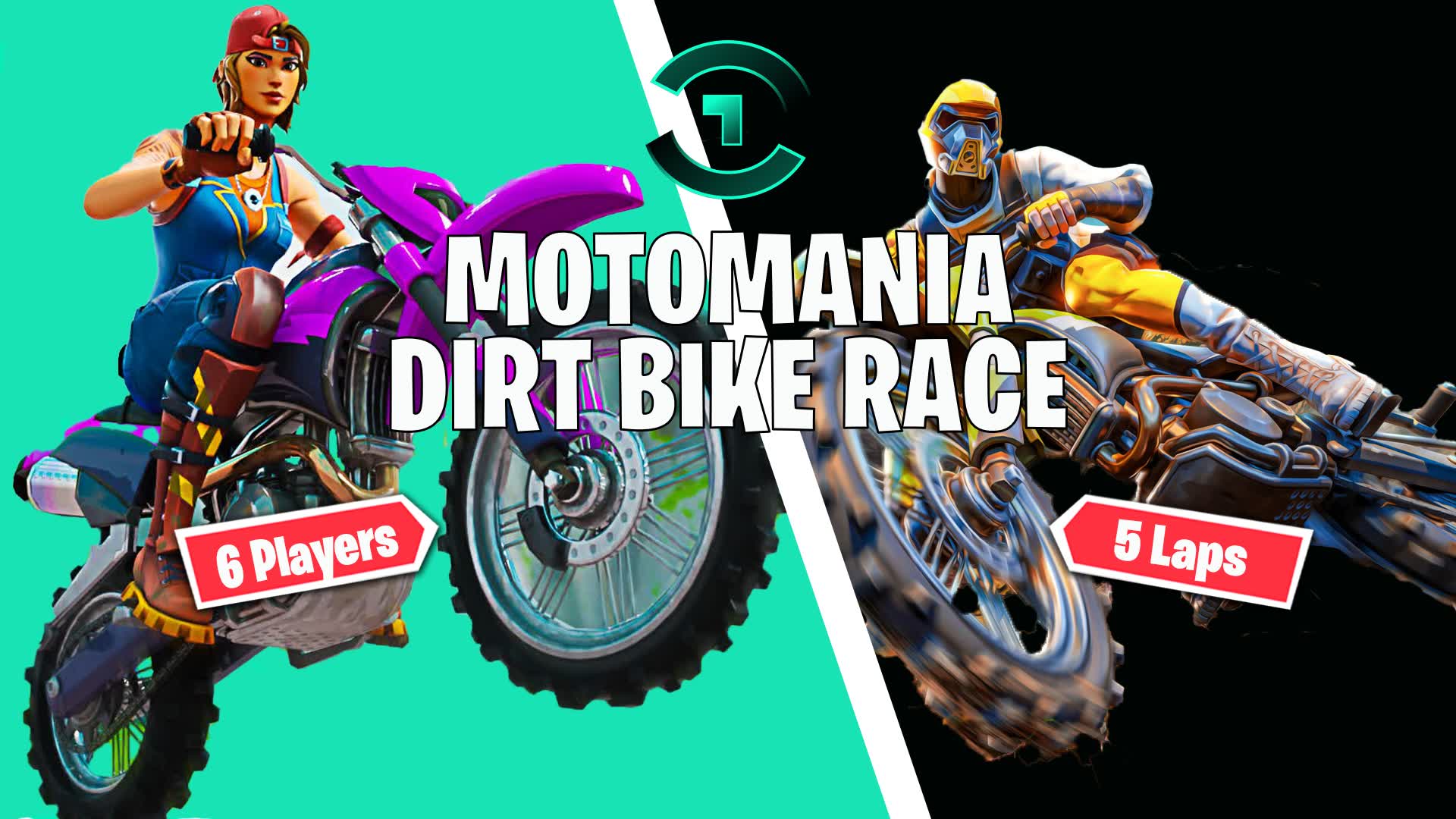 MotoMania Racetrack [ playoneup ] – Fortnite Creative Map Code