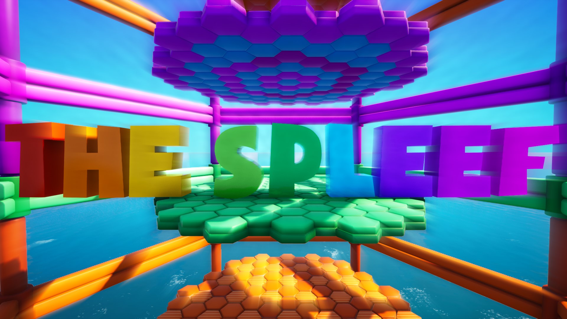 🌈 THE SPLEEF 💥 [ chaotix-kezio ] – Fortnite Creative Map Code