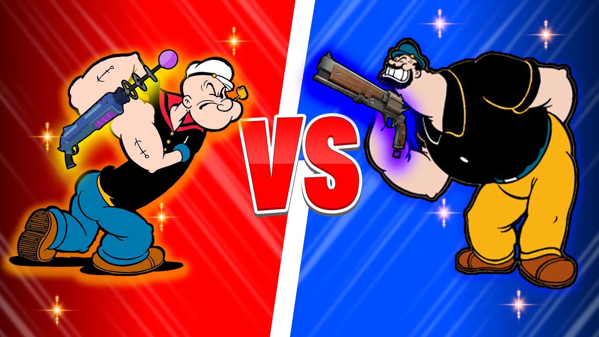 🆕POPEYE VS BLUTO🔥 [ uncle-vitalis ] – Fortnite Creative Map Code
