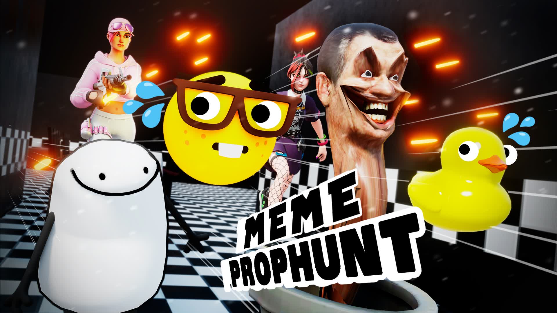 Meme Prophunt [ animalitos ] – Fortnite Creative Map Code