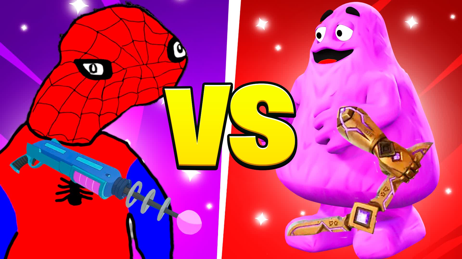 🆕SPOODERMAN VS GRIMACE🔥 [ bulba1x ] – Fortnite Creative Map Code