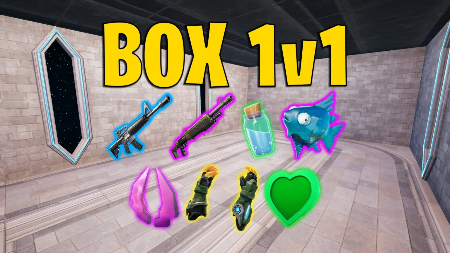SUPERPOWERS BOX FIGHT (1v1) 📦🦸 [ gke ] – Fortnite Creative Map Code