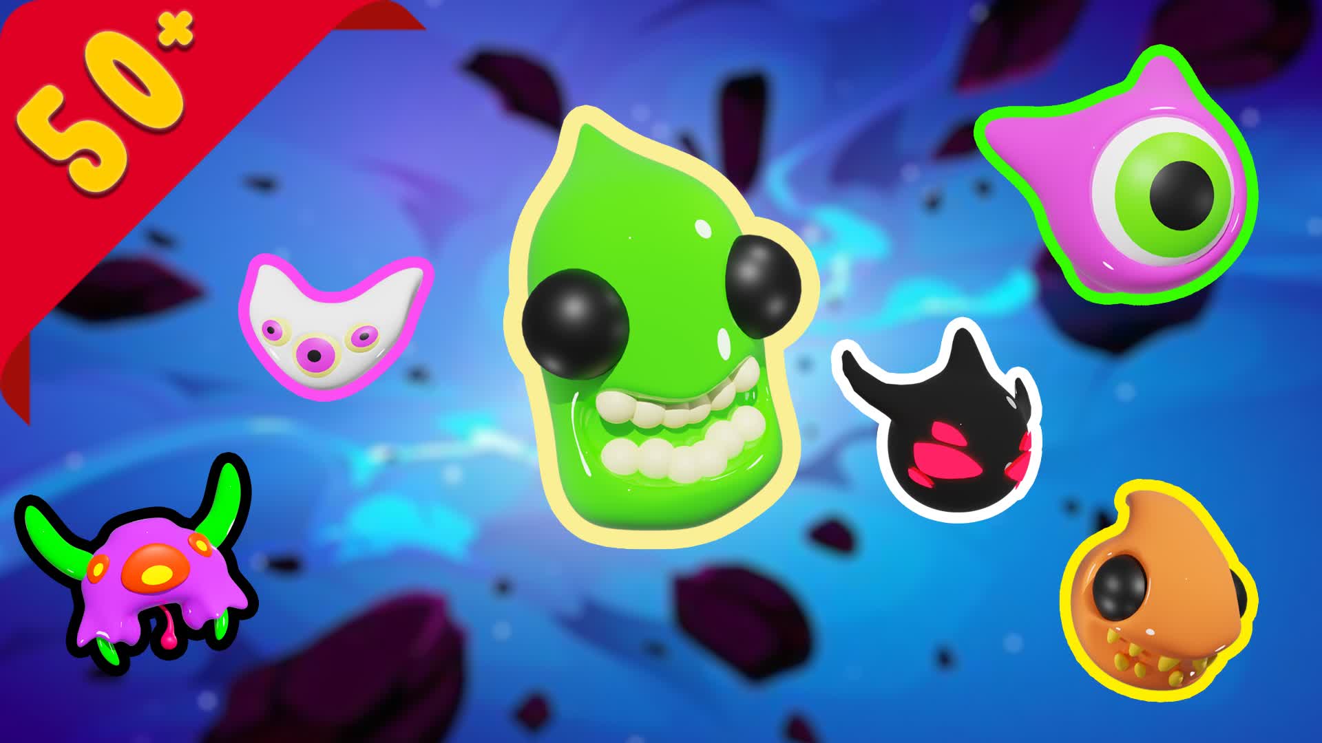 Slime Aliens Run - 50+ Levels [ angelcarusi ] – Fortnite Creative Map Code