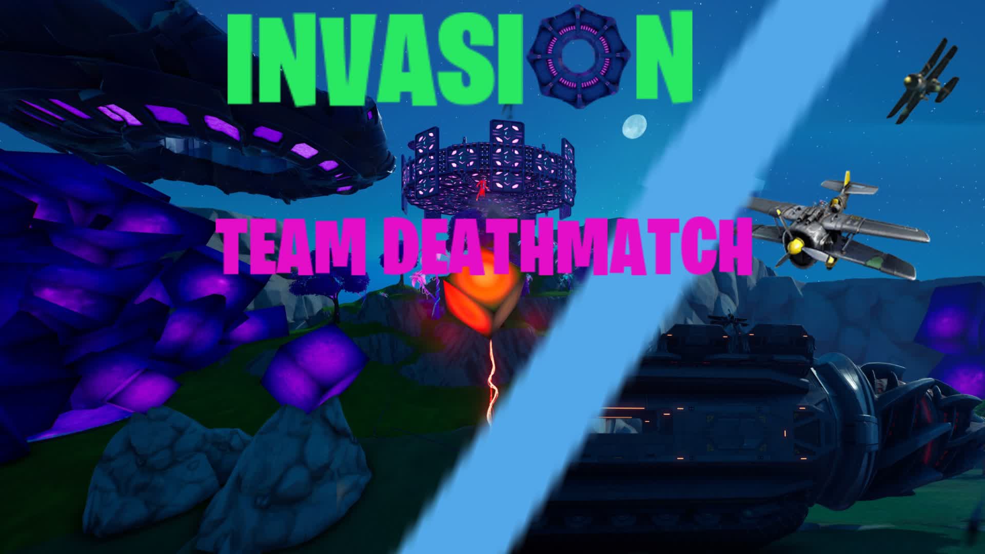 THE INVASION Team Deathmatch [ kodegode ] – Fortnite Creative Map Code