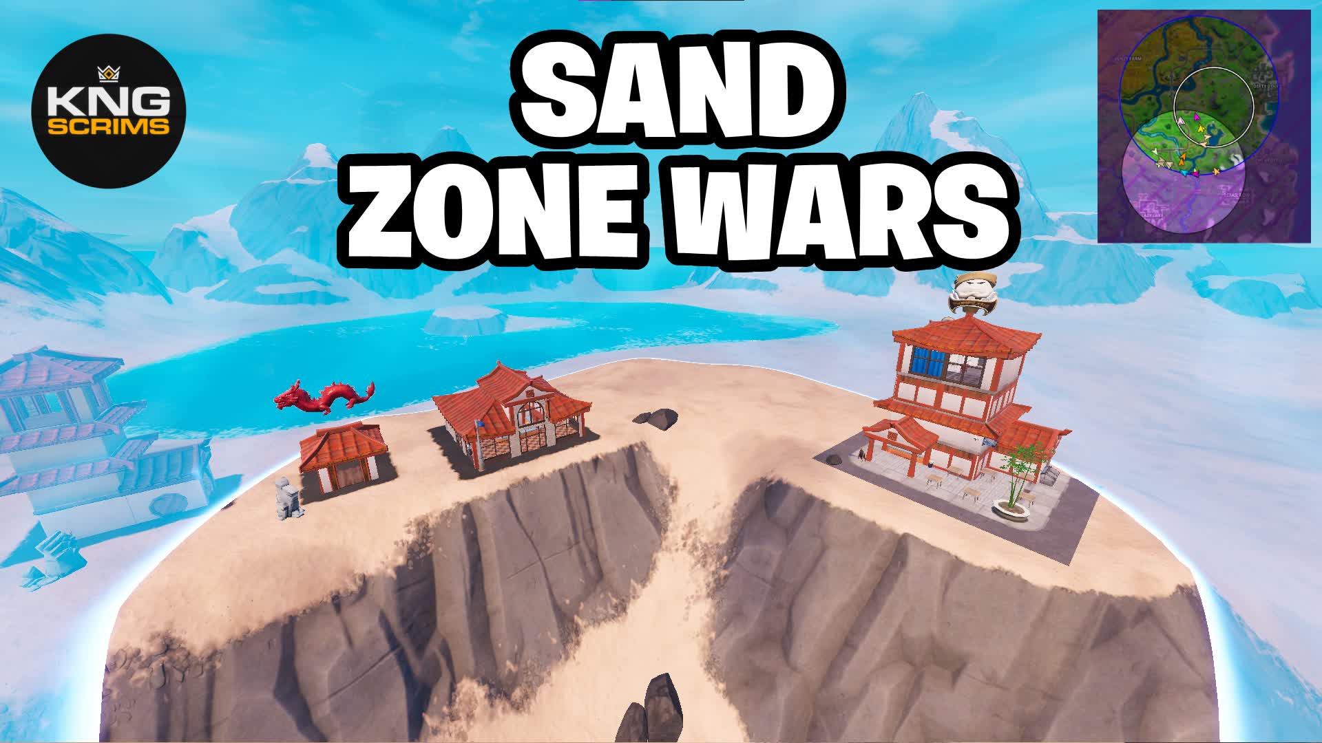 Sandstorm Zone Wars [SOLO] [ tritonnetwork ] – Fortnite Creative Map Code