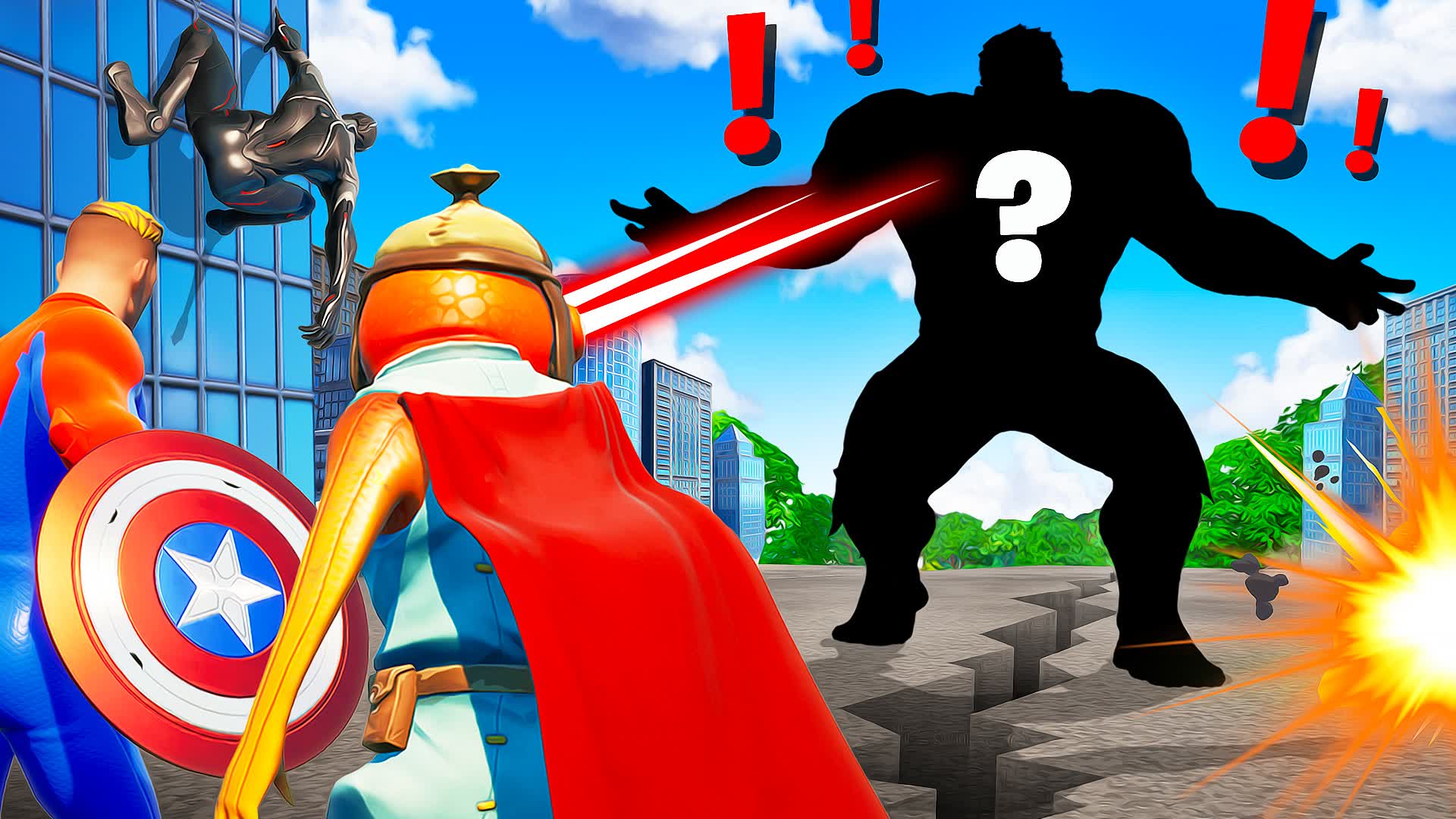 🦸 SUPER HERO CITY 💥 INVINCIBLE BOSS 🏙 [ bdd ] – Fortnite Creative Map Code