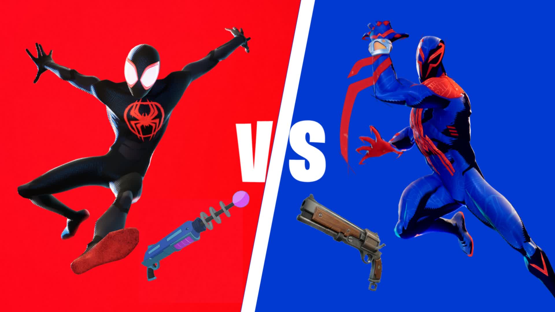 MILES MORALES🔴 vs SPIDER-MAN 2099🔵 [ arung ] – Fortnite Creative Map Code