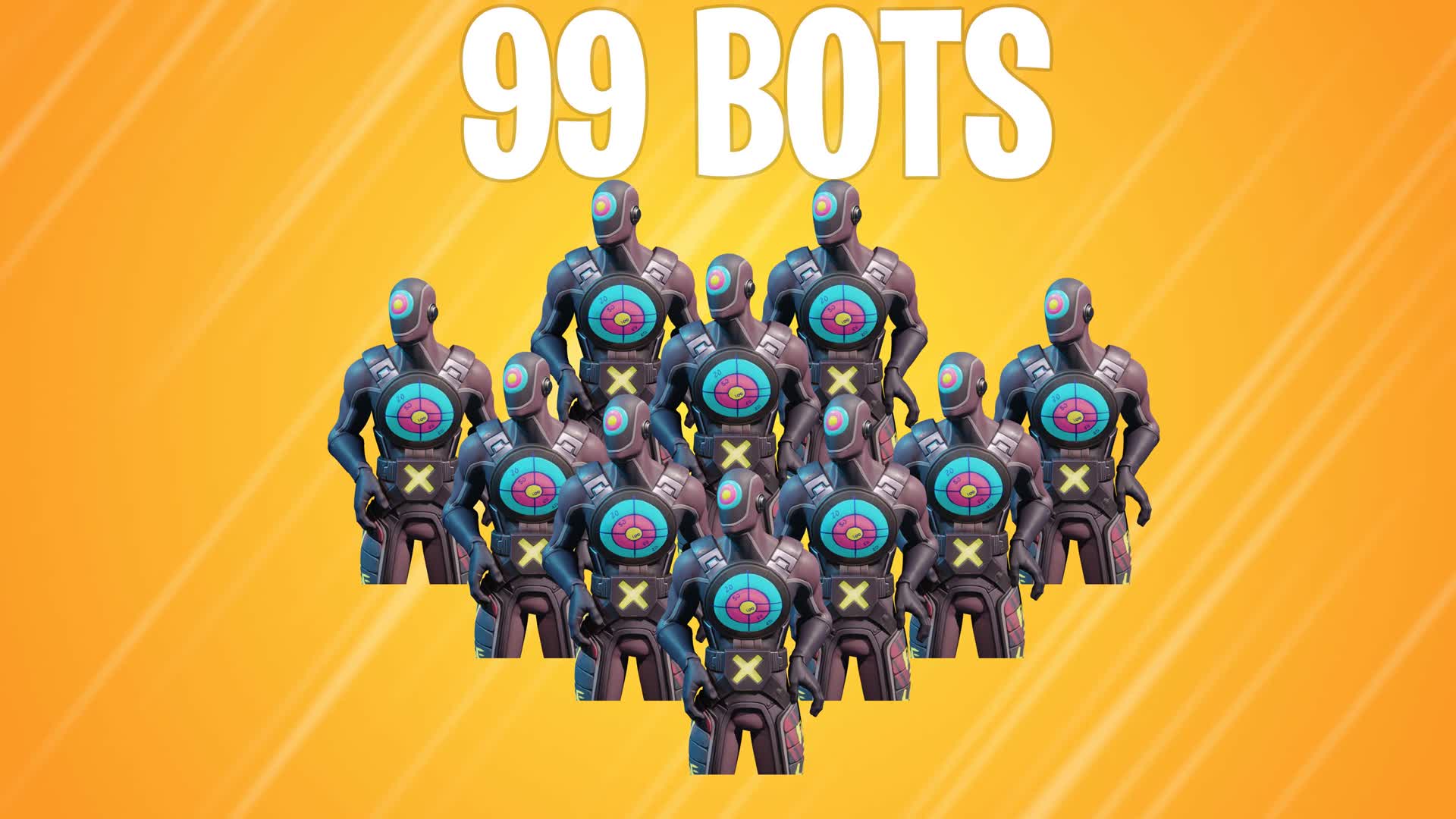 🎮 99 Bots Map | Bot Slayer 🎮 [ selow ] – Fortnite Creative Map Code