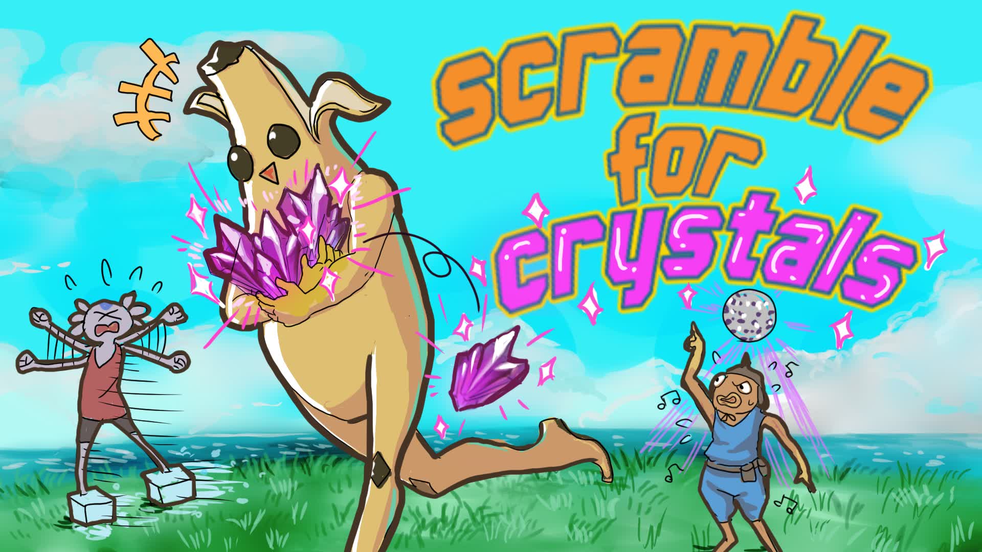 Scramble for Crystals(クリスタル・スクランブル) [ cveld ] – Fortnite Creative Map Code