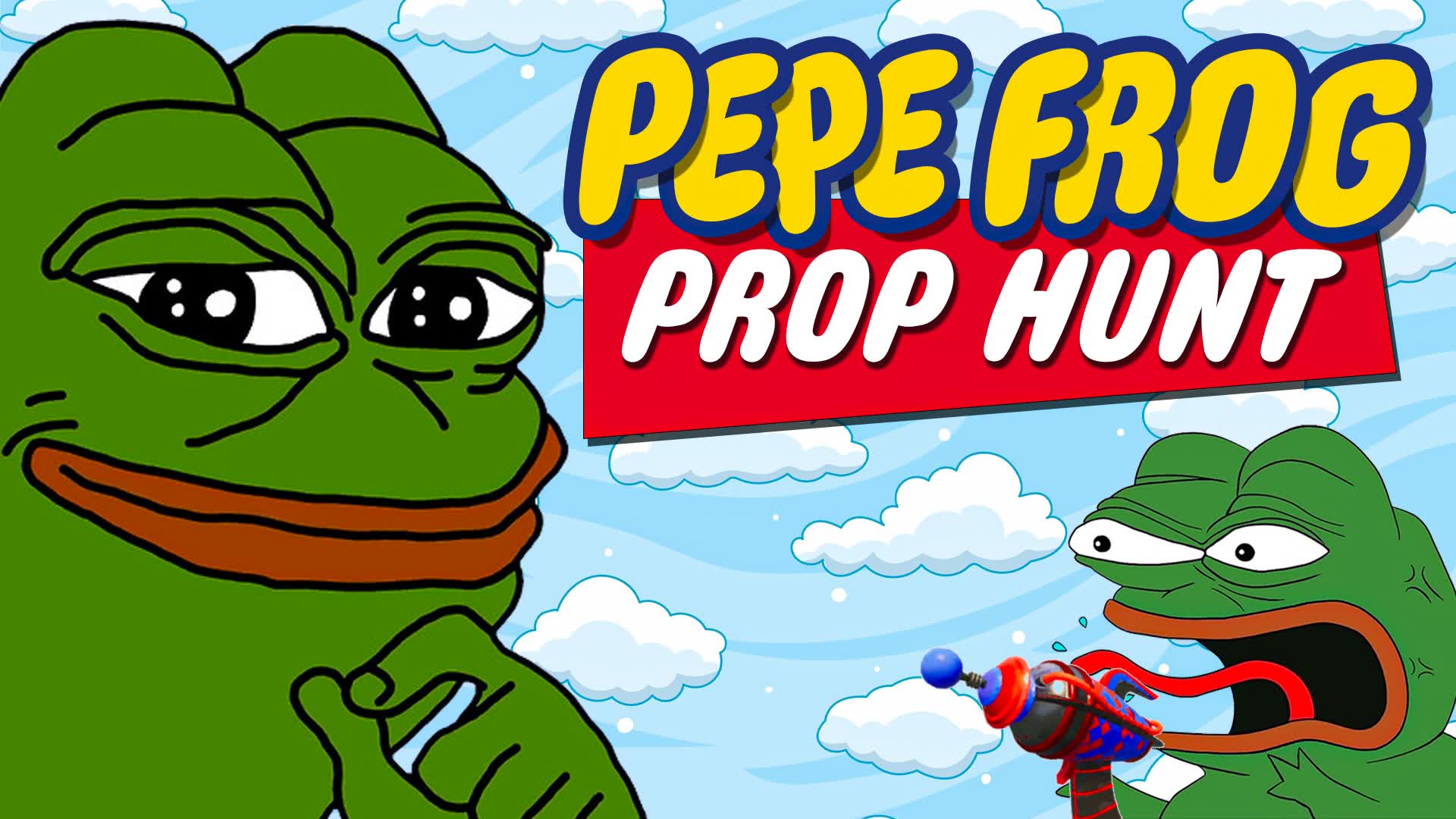 PEPE FROG PROP HUNT🐸 [ vpr ] – Fortnite Creative Map Code