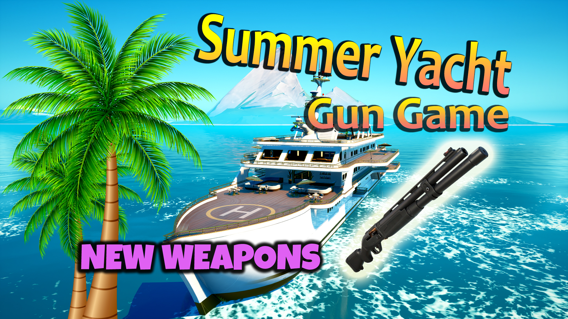 SUMMER YACHT - GUN GAME🌞 [ k3mmal ] – Fortnite Creative Map Code