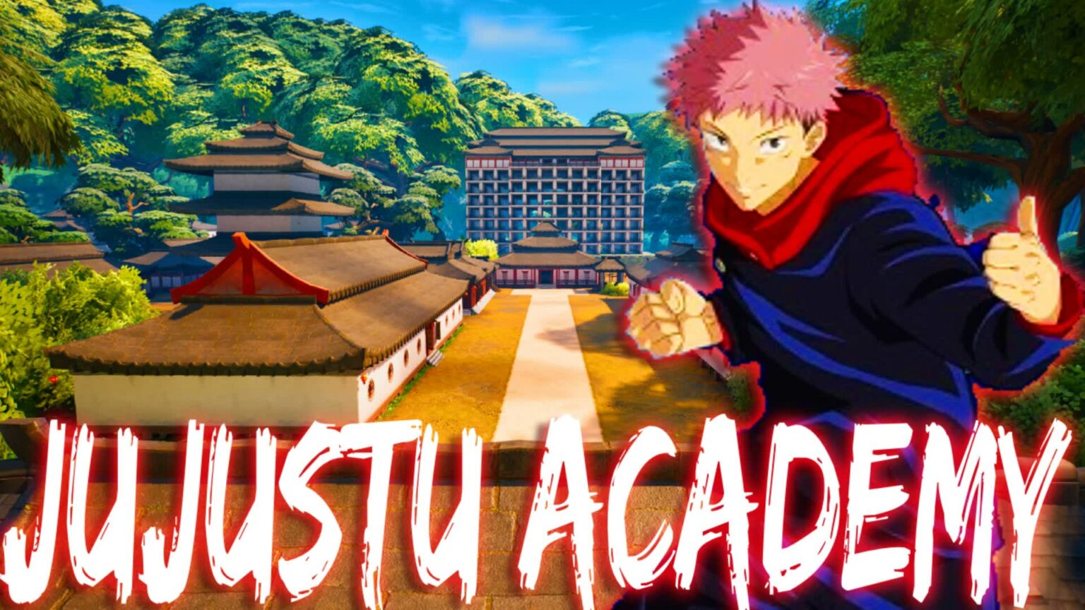 Jujutsu Kaisen Academy [ shame ] – Fortnite Creative Map Code