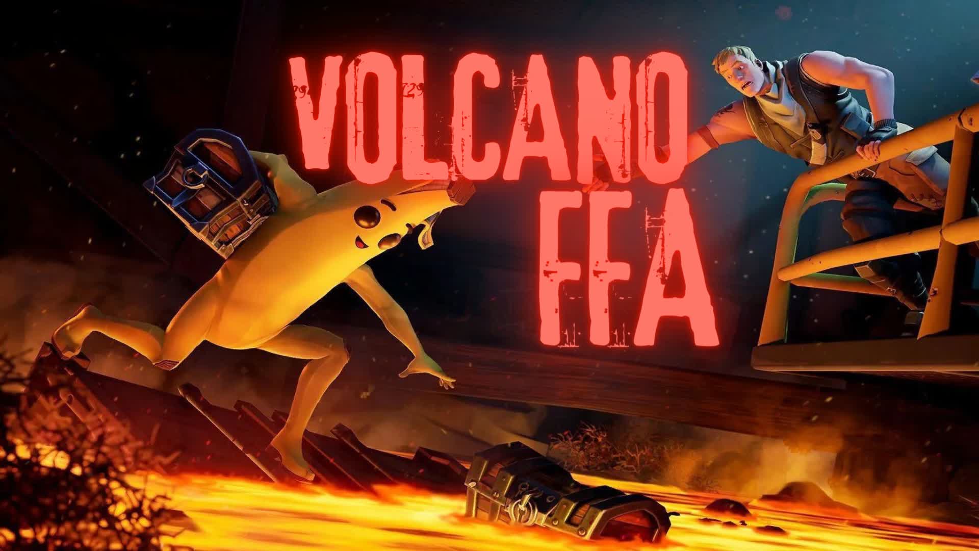 Volcano FFA [ swervephoenix ] – Fortnite Creative Map Code