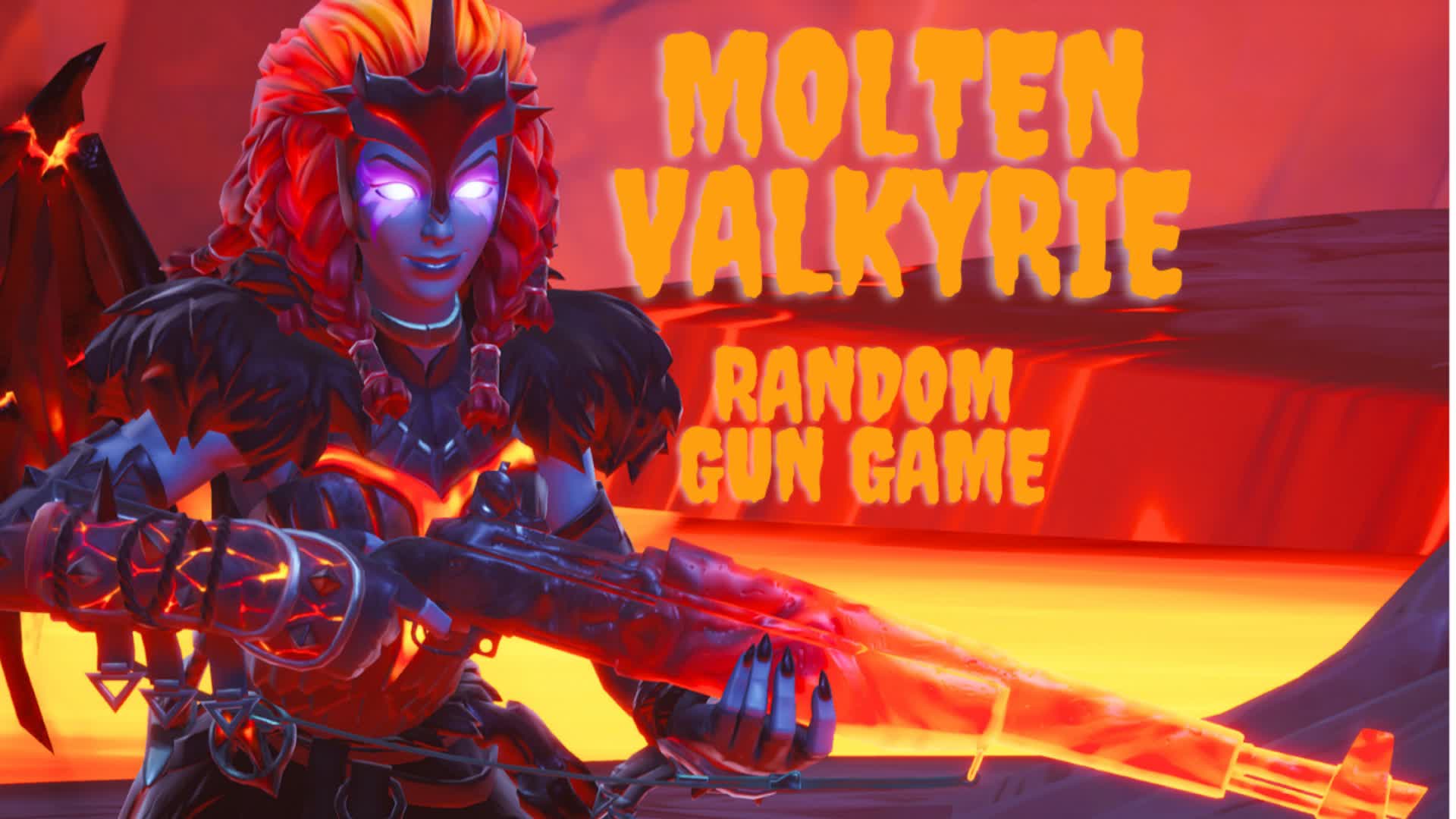 Molten Valkyrie Random Gun Game [ hi_letty ] – Fortnite Creative Map Code