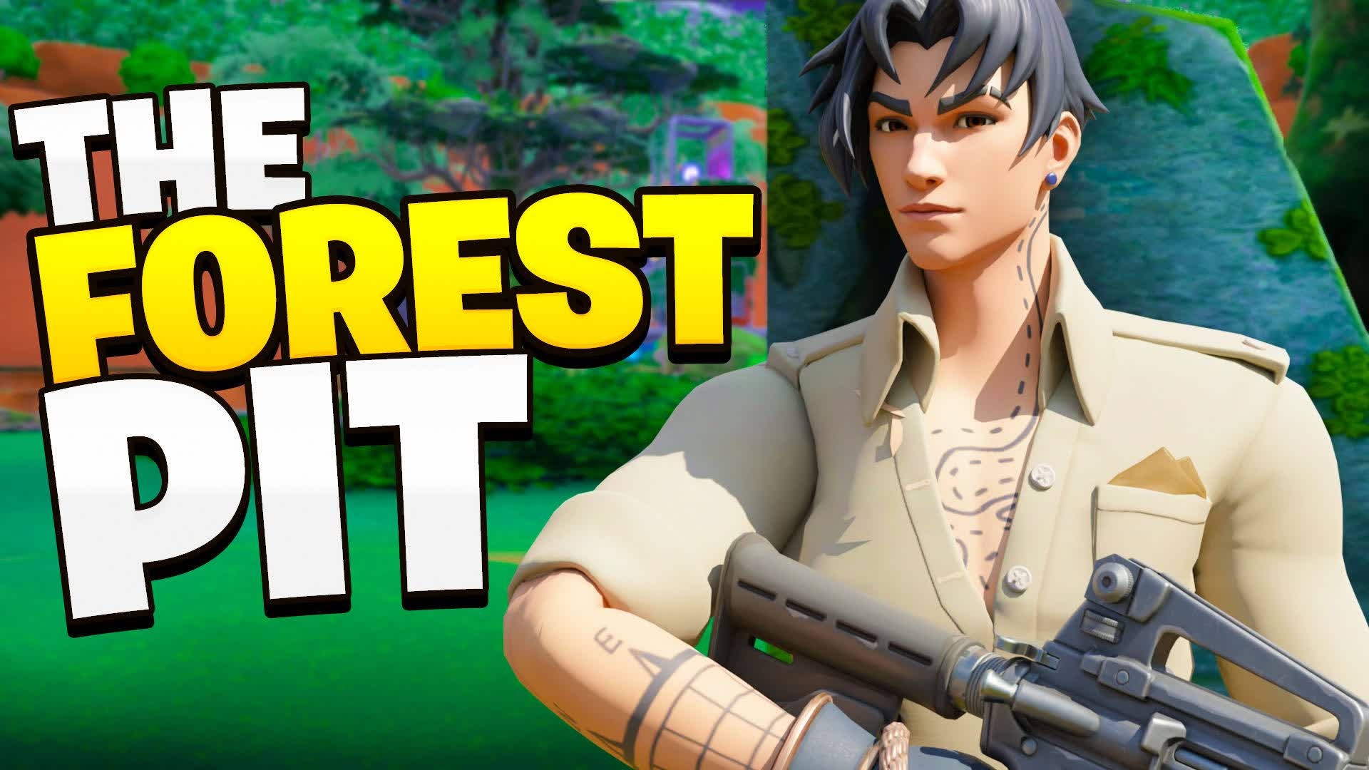 The forest pit [ qsx2 ] – Fortnite Creative Map Code