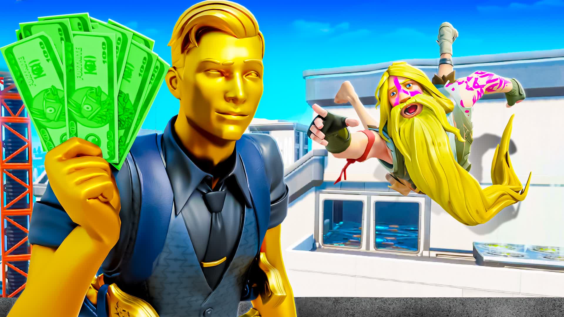 RICH vs POOR 💸 [ beefpower ] – Fortnite Creative Map Code