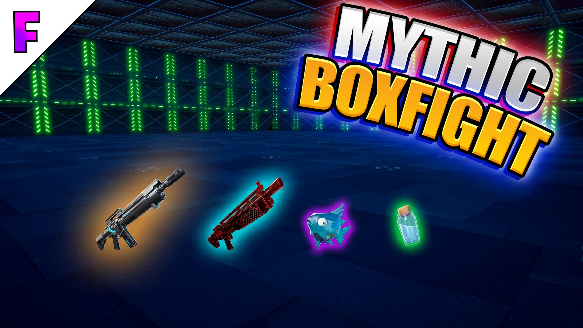 MYTHIC BOXFIGHT [ arsh_ghost ] – Fortnite Creative Map Code