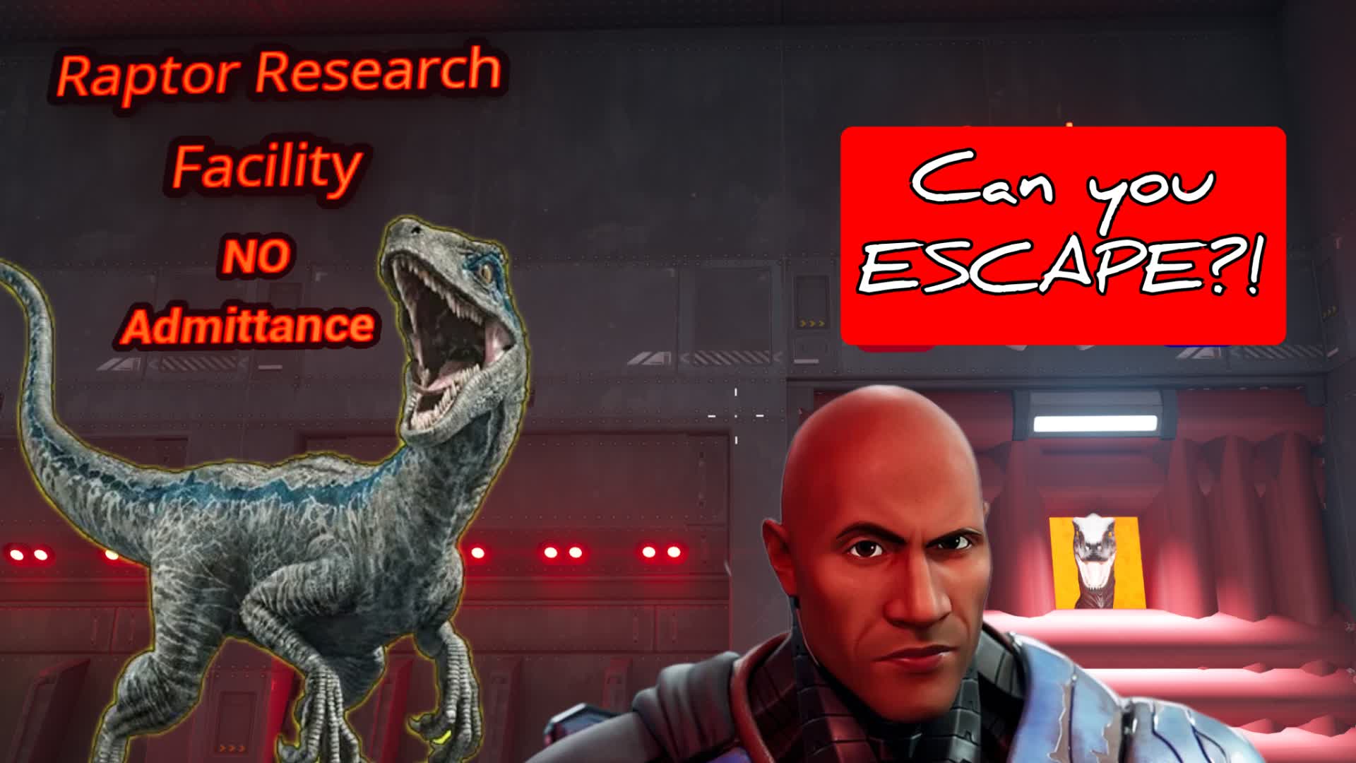 Raptor Research Facility [ typicalmayo ] – Fortnite Creative Map Code