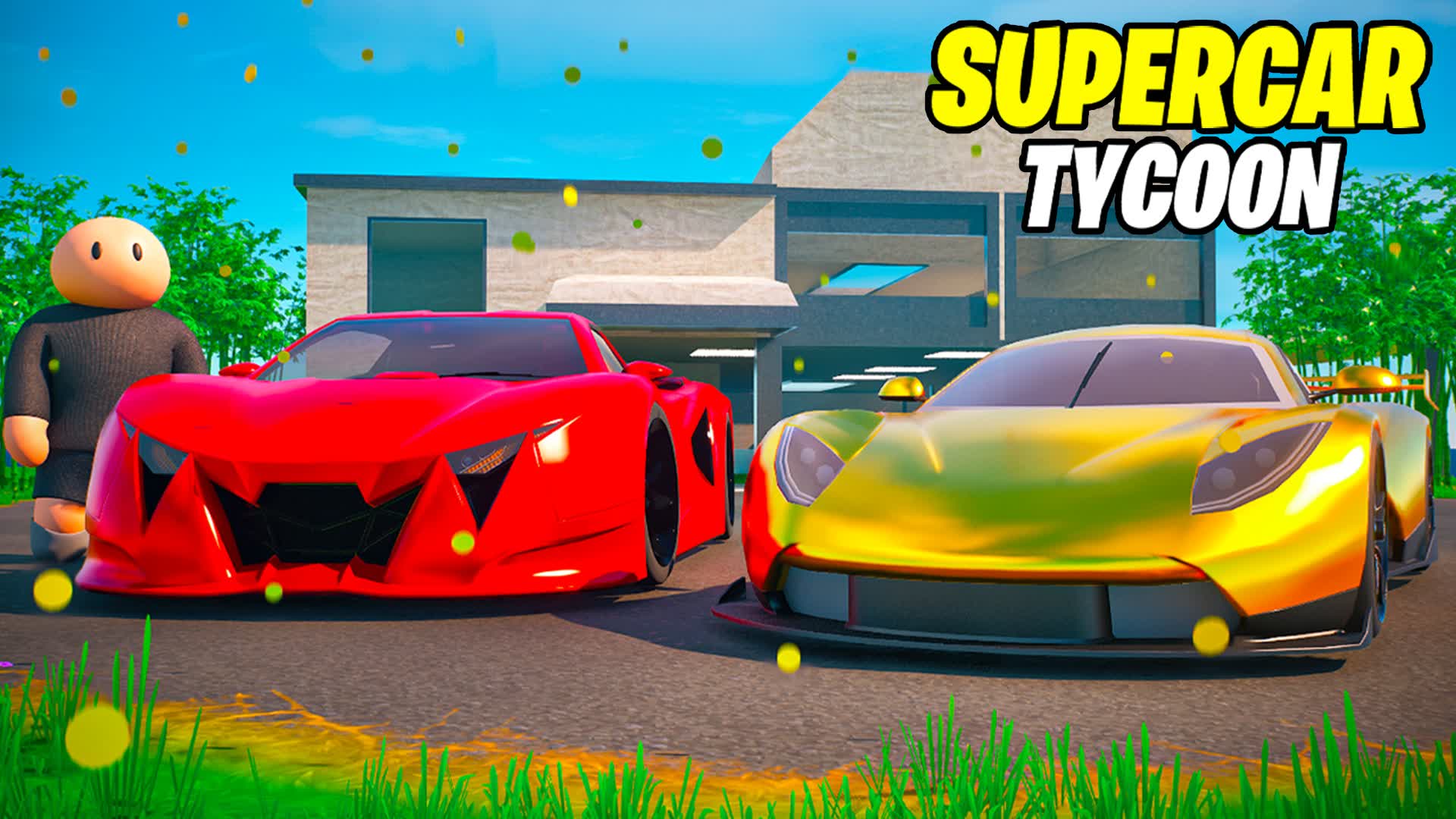 Build a Supercar Tycoon 🎩 [ thecampingrusher ] – Fortnite Creative Map Code