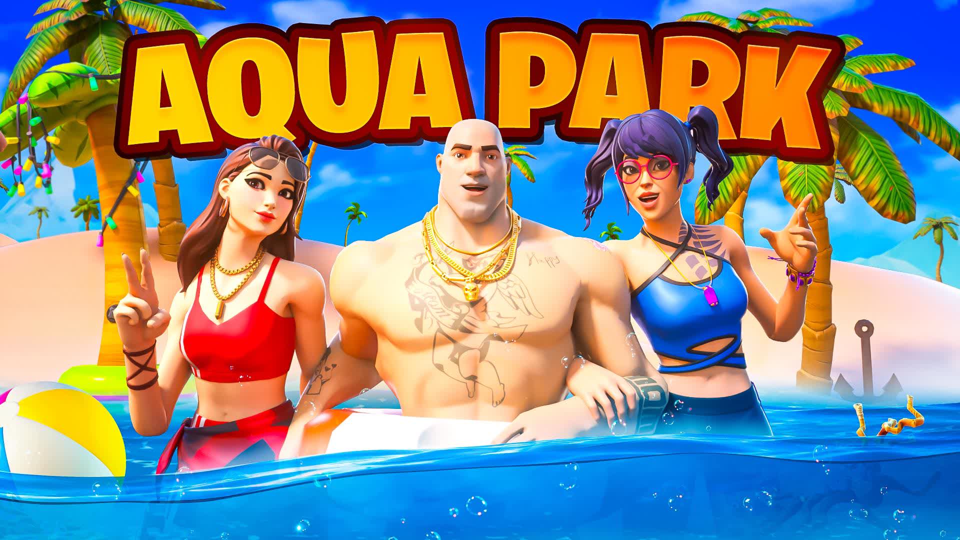 AQUAPARK | HIDE AND SEEK [ czapus ] – Fortnite Creative Map Code