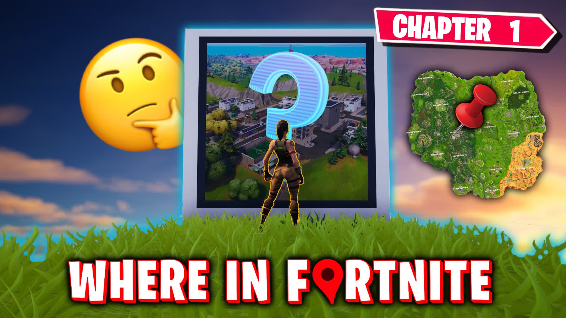 WHERE IN FORTNITE 📌 CHAPTER 1 [ lairon ] – Fortnite Creative Map Code