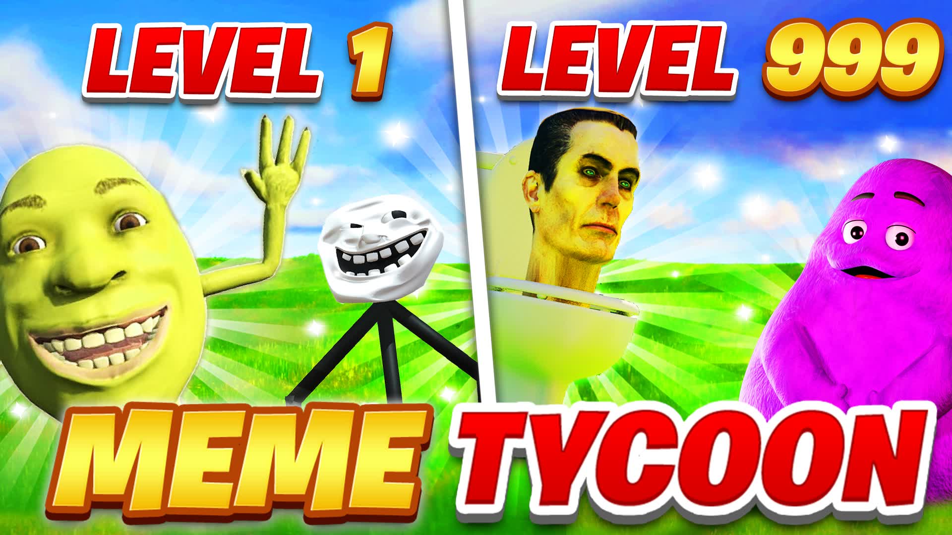 😂 MEME TYCOON 🆕 [ hori ] – Fortnite Creative Map Code