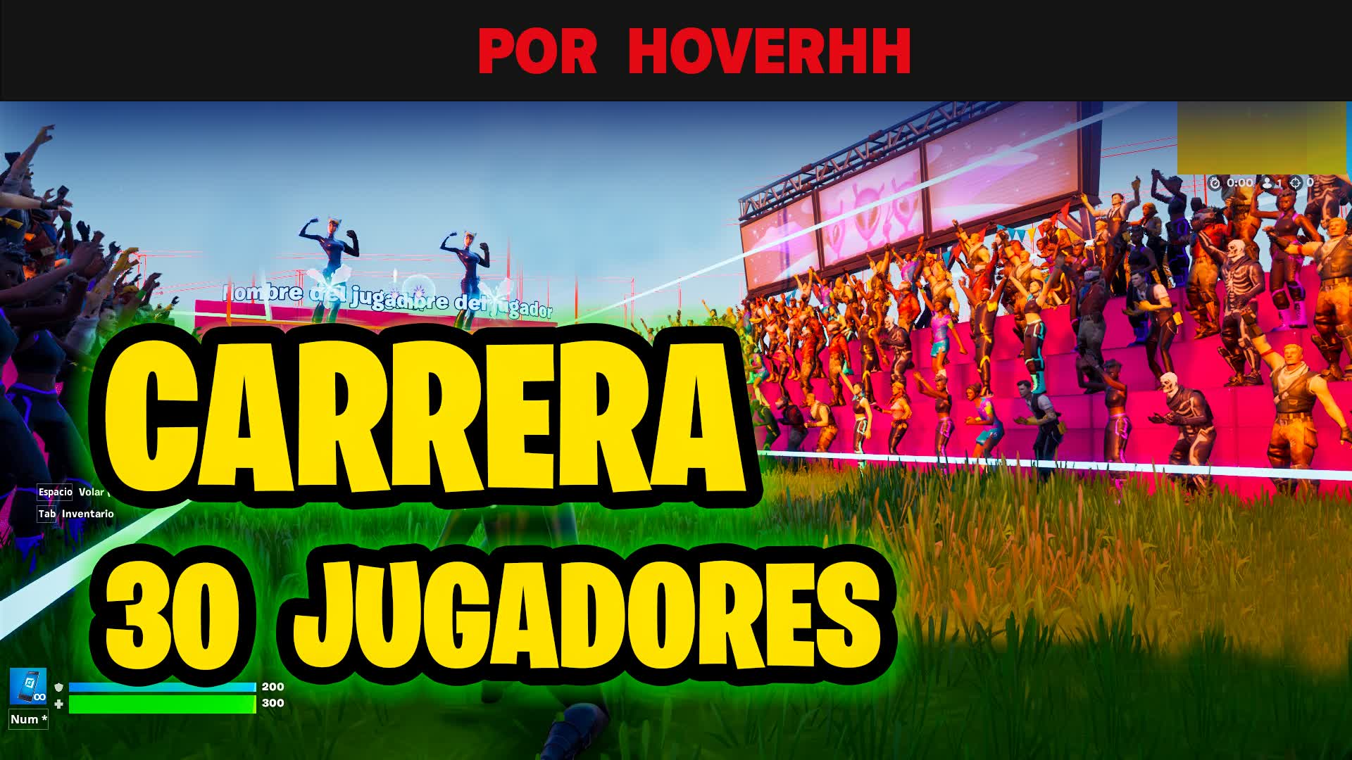 CARRERA MORTAL - MOTOS [ hoverhh ] – Fortnite Creative Map Code