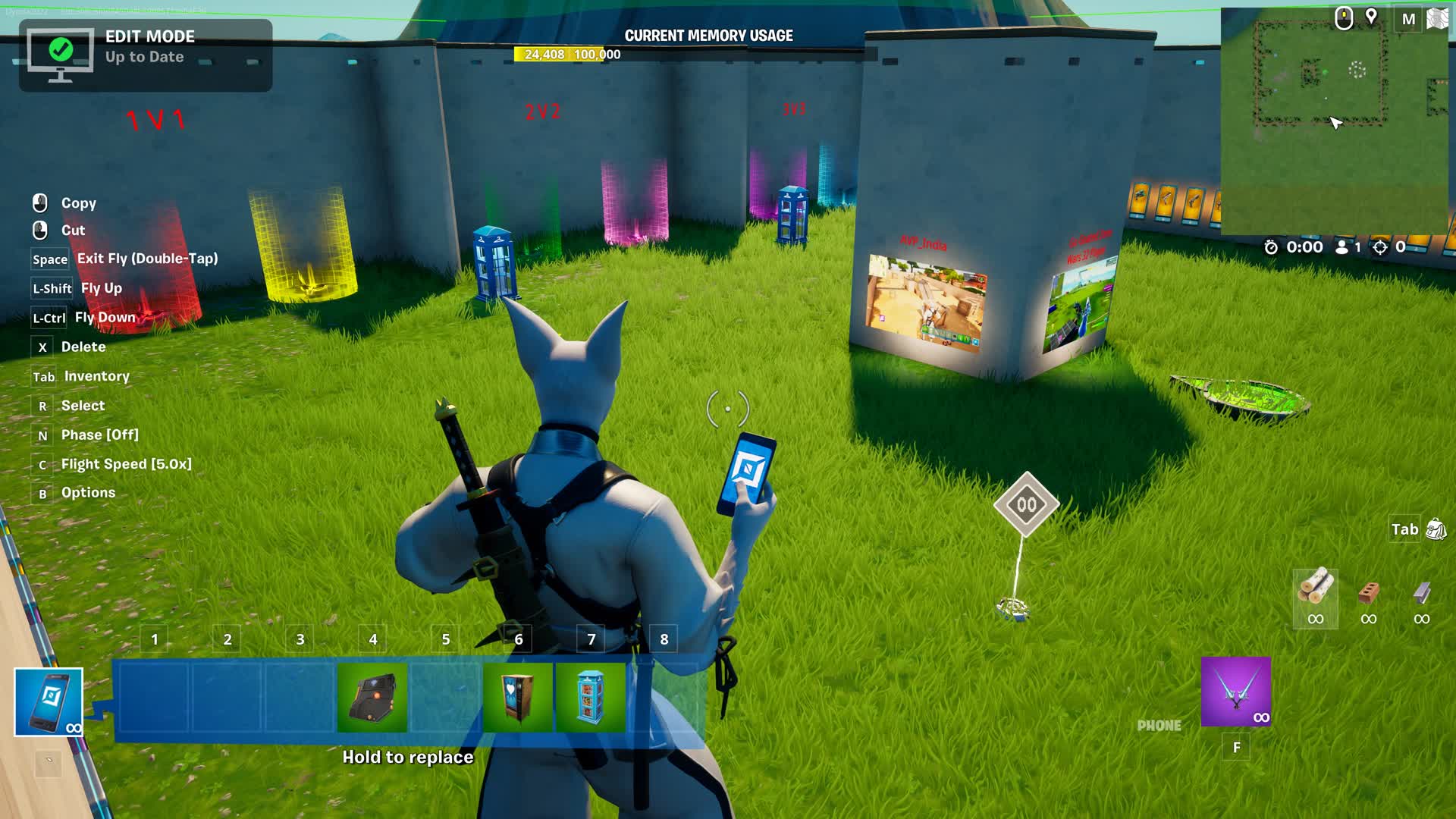 1v1,2v2 or 3v3 12 Player [ dyoda ] – Fortnite Creative Map Code