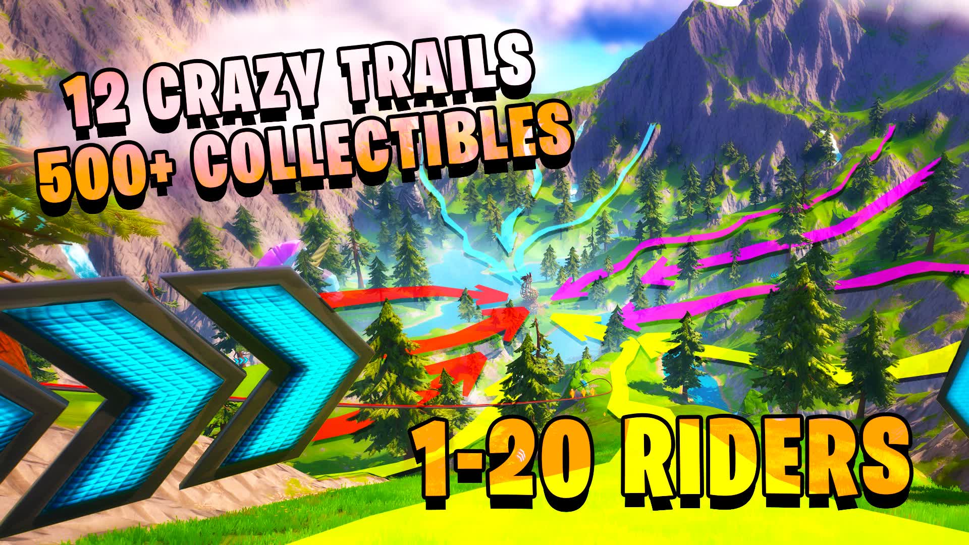 Xtreme Downhill Simulator [ mapmakers ] – Fortnite Creative Map Code