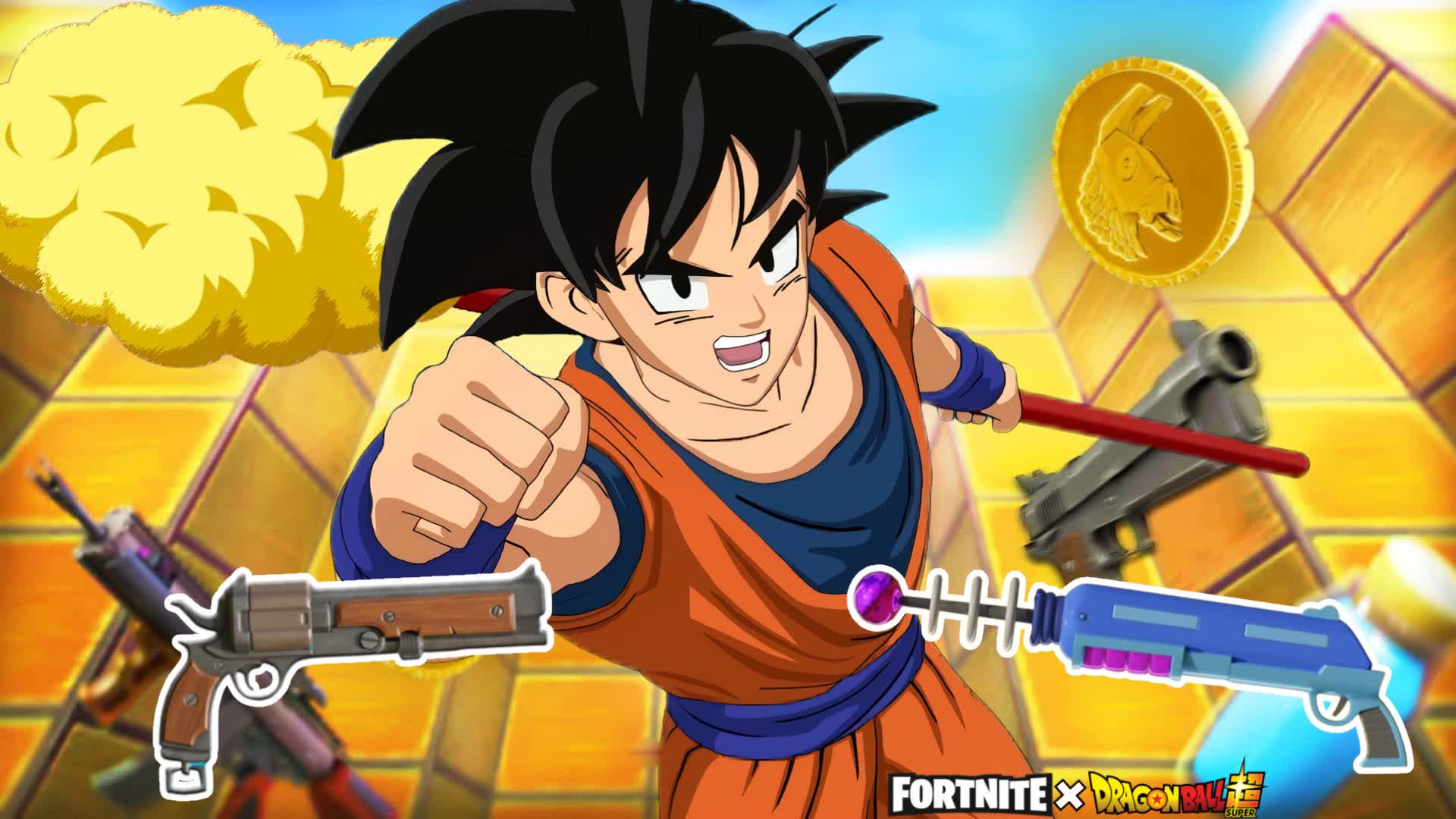 💥GOKU The PIT - FFA💥 🐉DBZ x FTN🐉 [ lindsay ] – Fortnite Creative Map Code