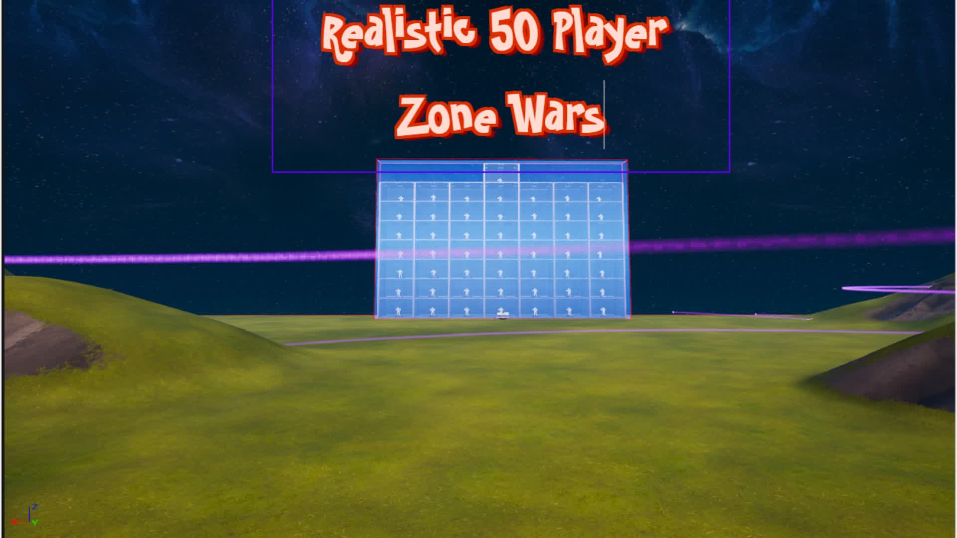 Realistic 50 Player Zone Wars [ jonesyfn ] – Fortnite Creative Map Code