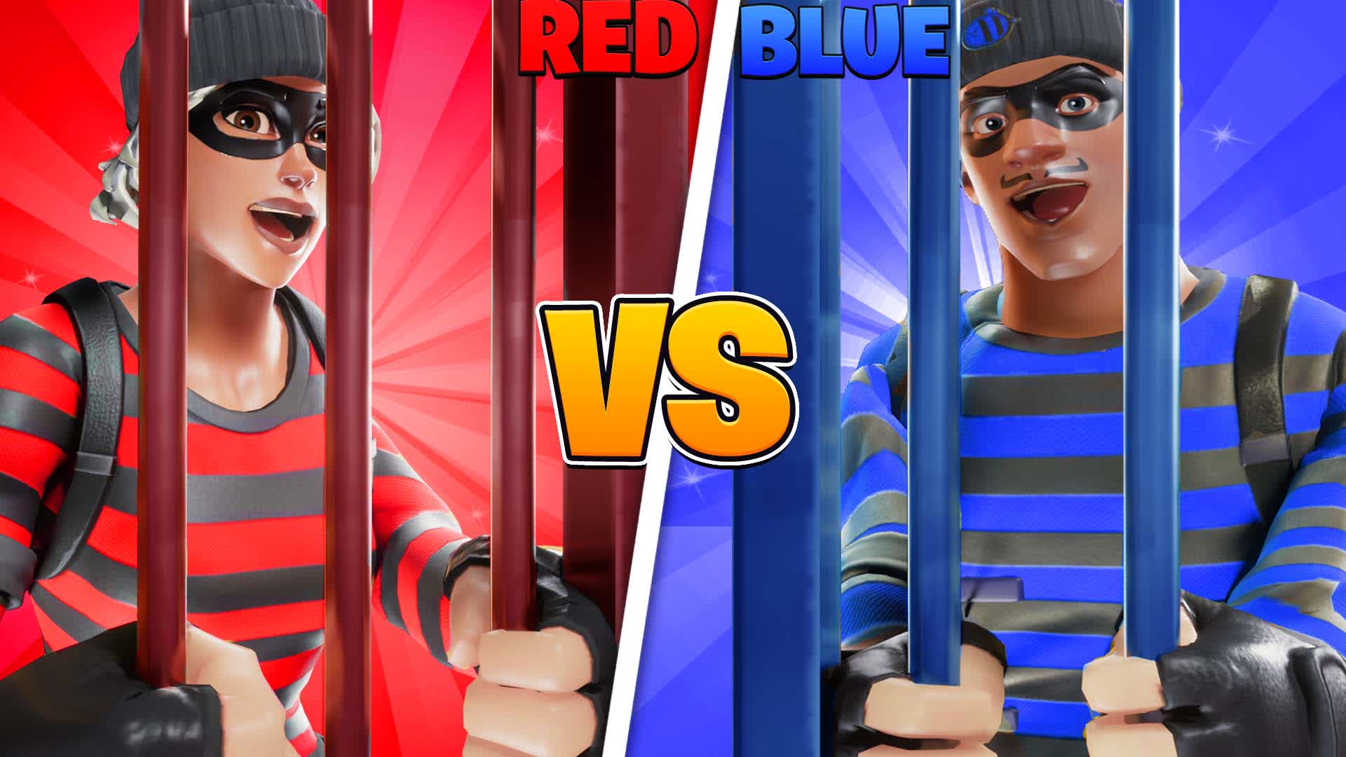 👮JAIL RED VS BLUE [ tstant ] – Fortnite Creative Map Code
