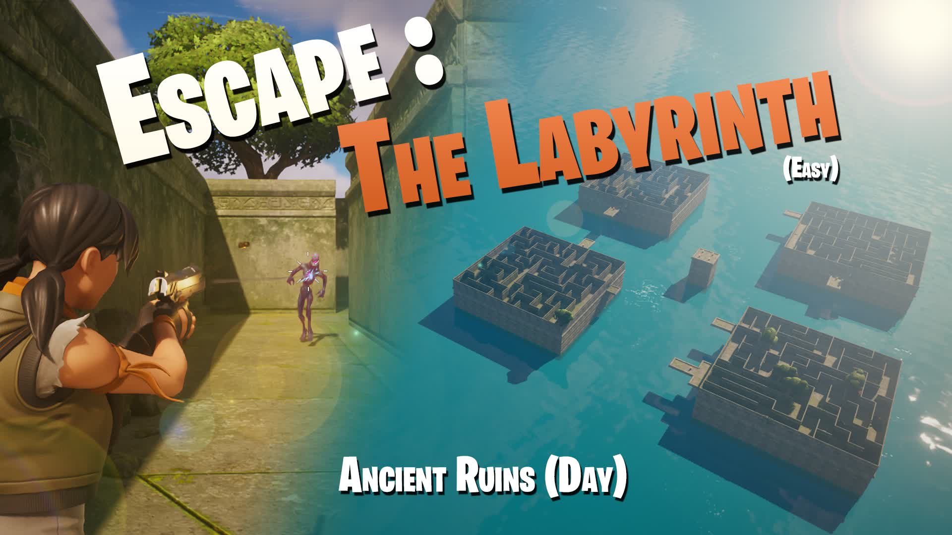 ESCAPE: Ancient Ruins - Day (Easy) [ the_creator ] – Fortnite Creative ...