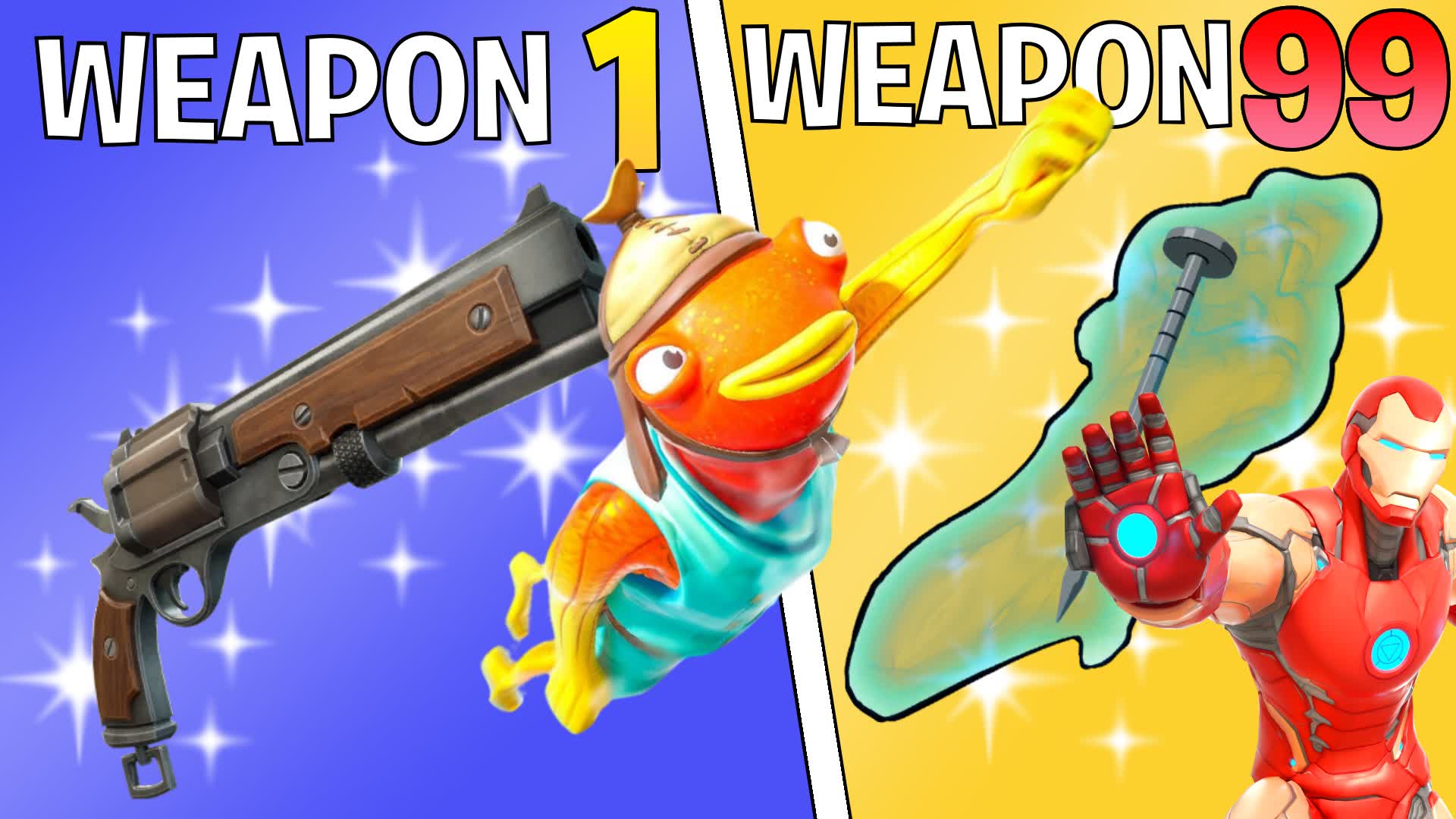 🦸SUPERHERO💥GUN GAME💥ONE SHOT [ tridentt ] – Fortnite Creative Map Code