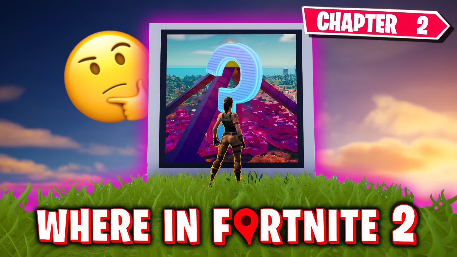 WHERE IN FORTNITE 📌 CHAPTER 2 [ lairon ] – Fortnite Creative Map Code