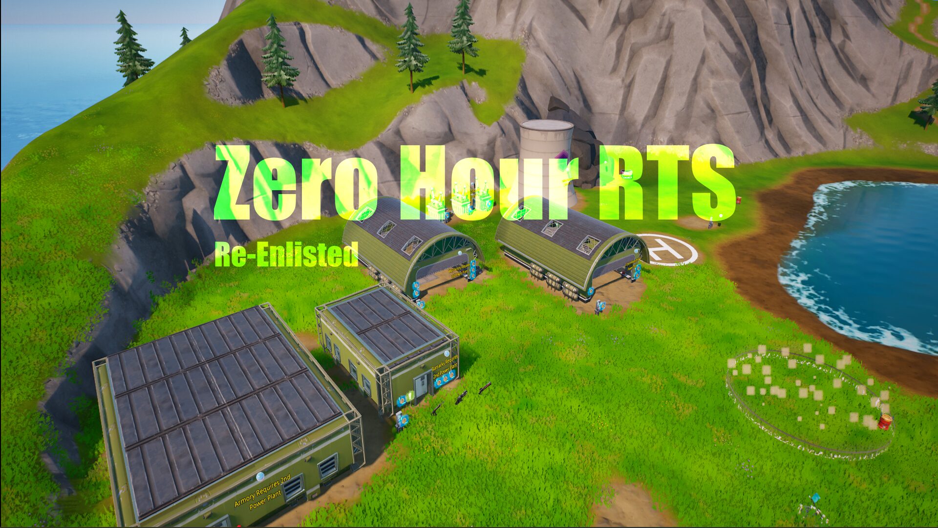 🪖ZeroHour RTS Re-Enlisted [ mcgeo ] – Fortnite Creative Map Code