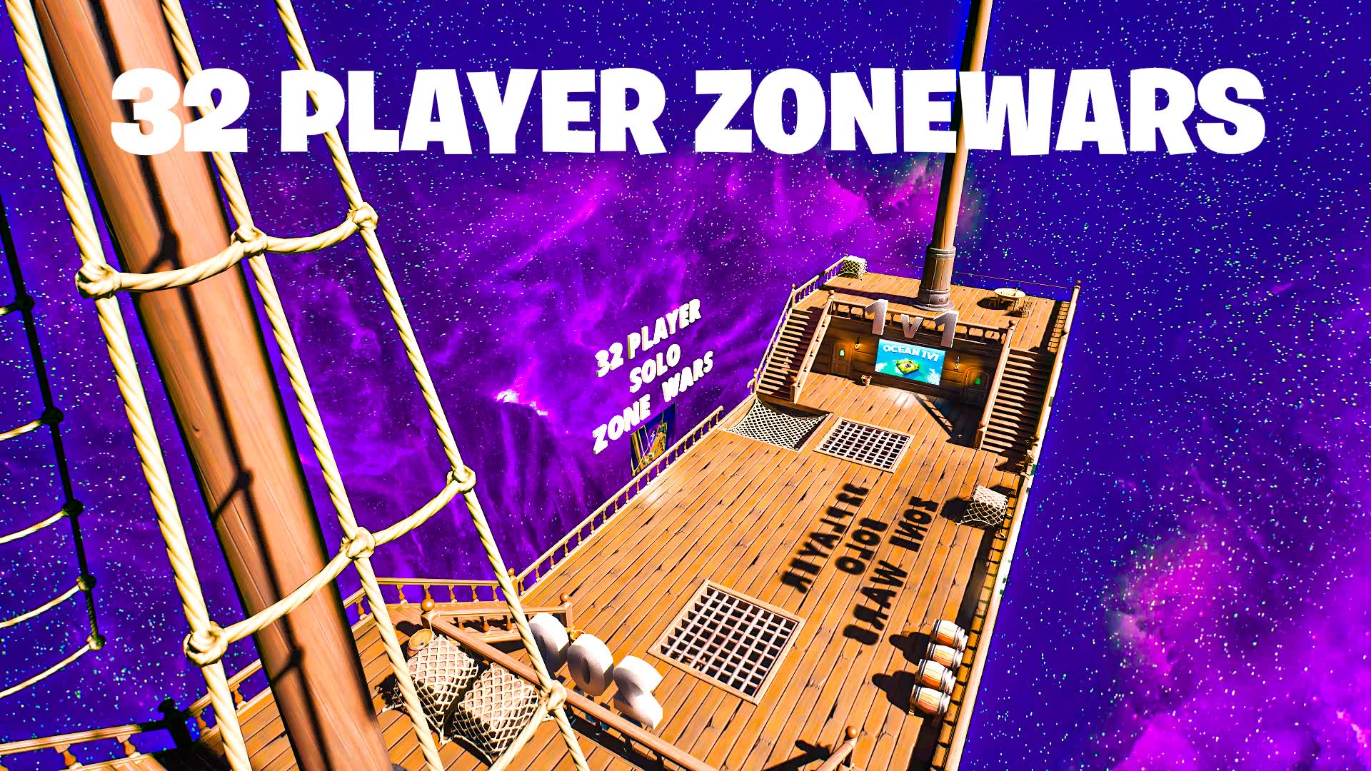32 Player Zonewars [ faki ] – Fortnite Creative Map Code