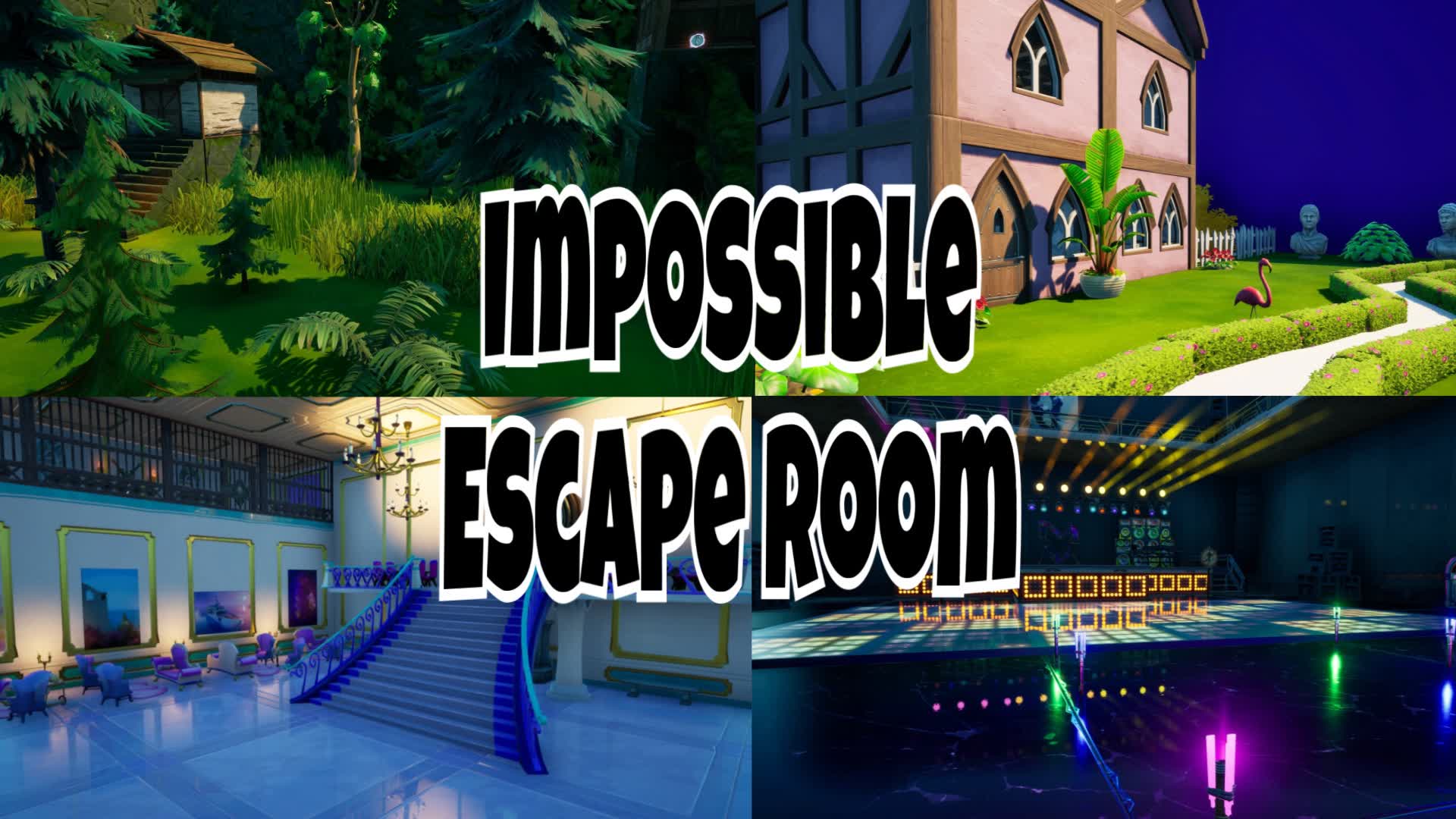 Impossible Escape Room [ brookeanoria ] – Fortnite Creative Map Code