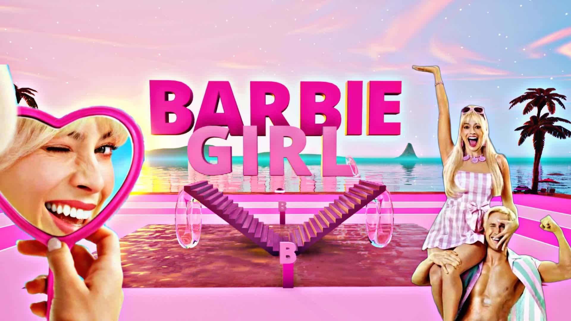 🌸Barbie Girl 1v1🌸 [ yumbritish ] – Fortnite Creative Map Code